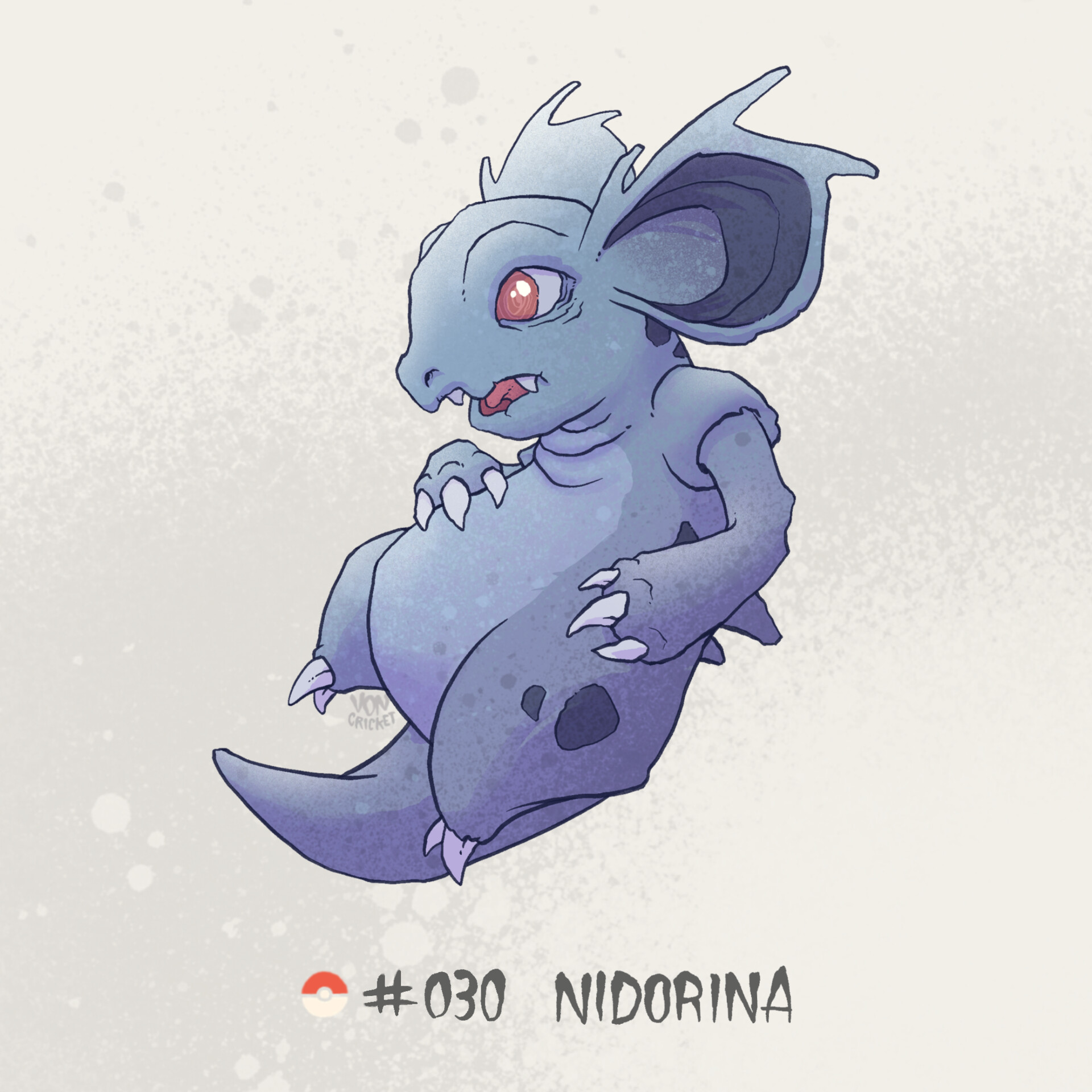 ArtStation - #030 Nidorina