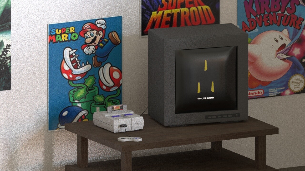 ArtStation - Super Nintendo Animation