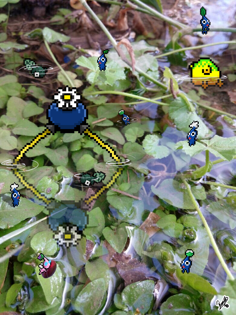ArtStation - Blue pikmin