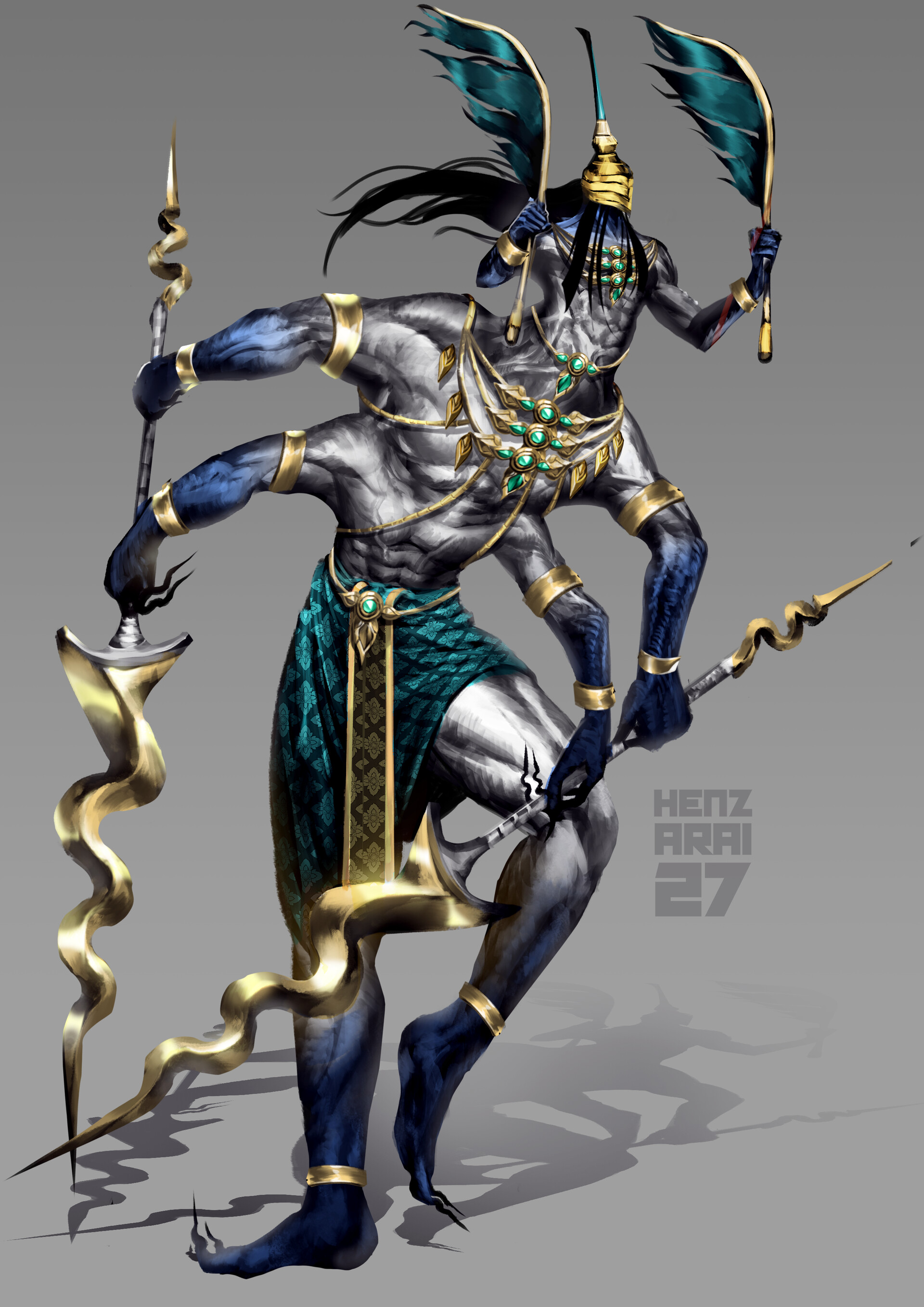 ArtStation - Waralak : The hellrage