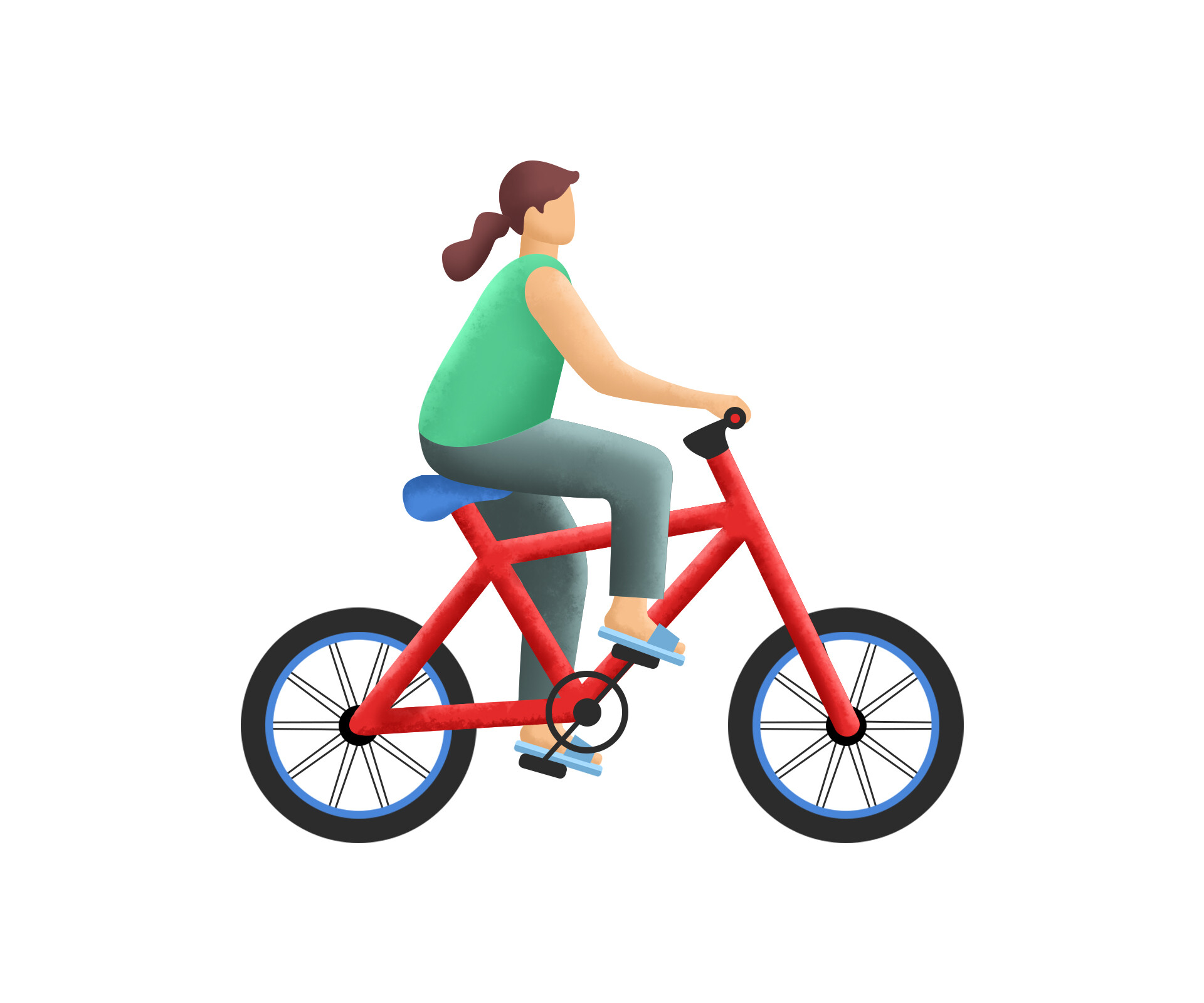 ArtStation - Cycling character