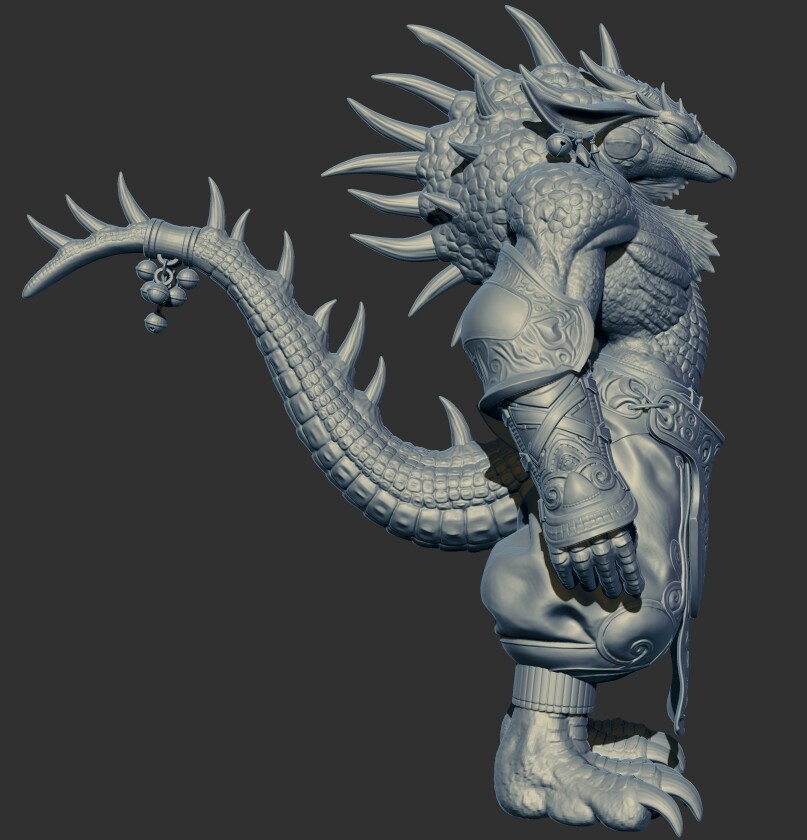ArtStation - Dragonborn Racial