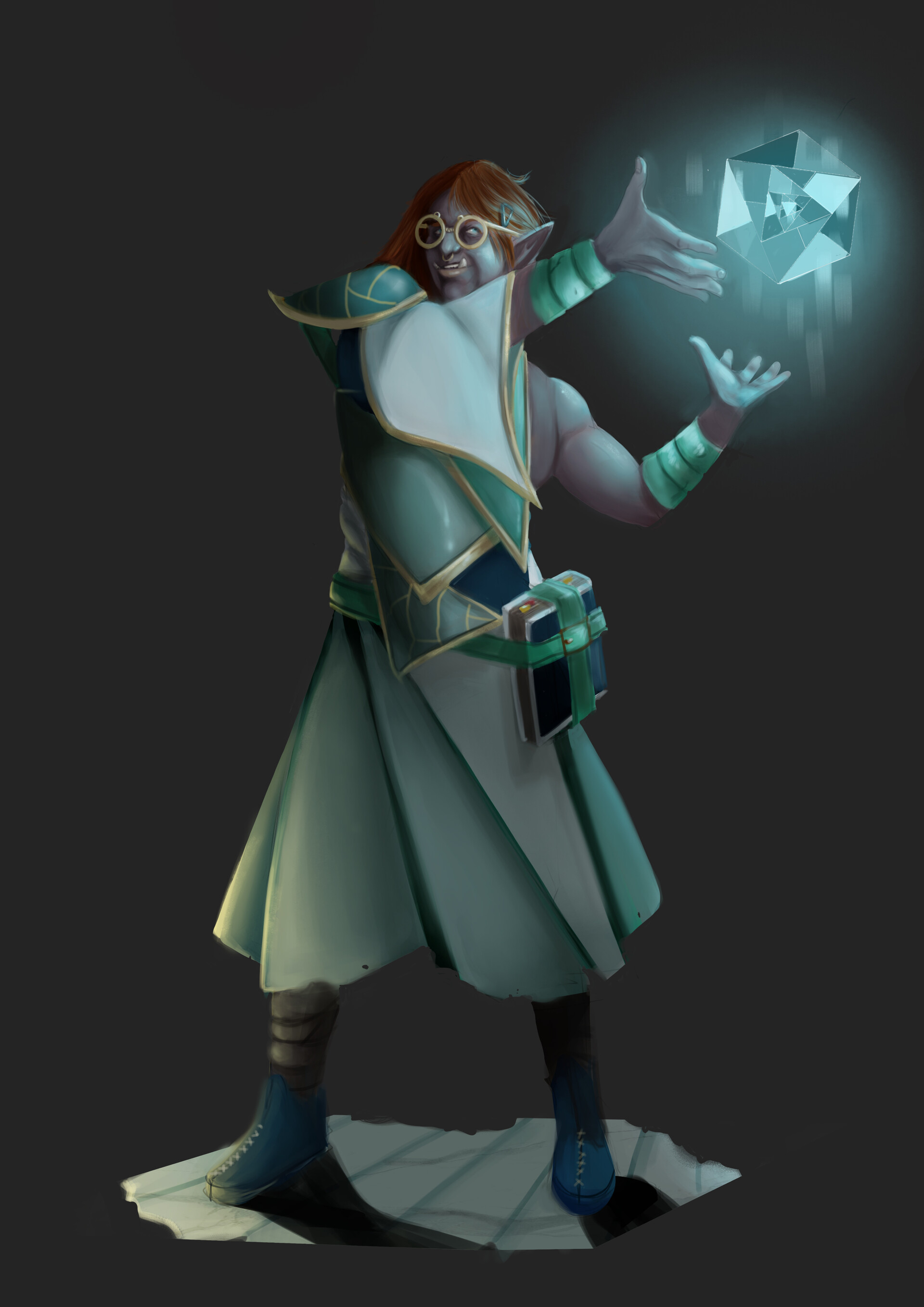 ArtStation - Orc scholar