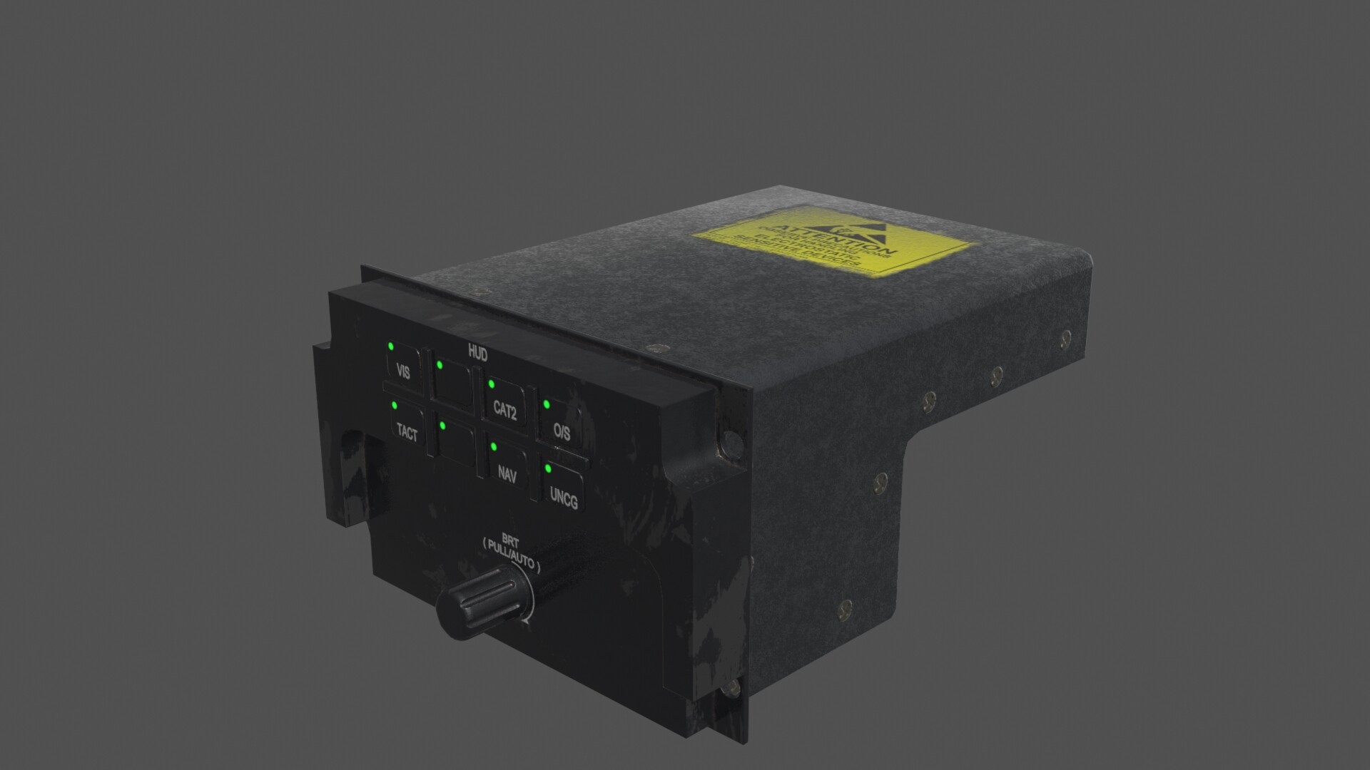 ArtStation - Small aircraft electronic Box