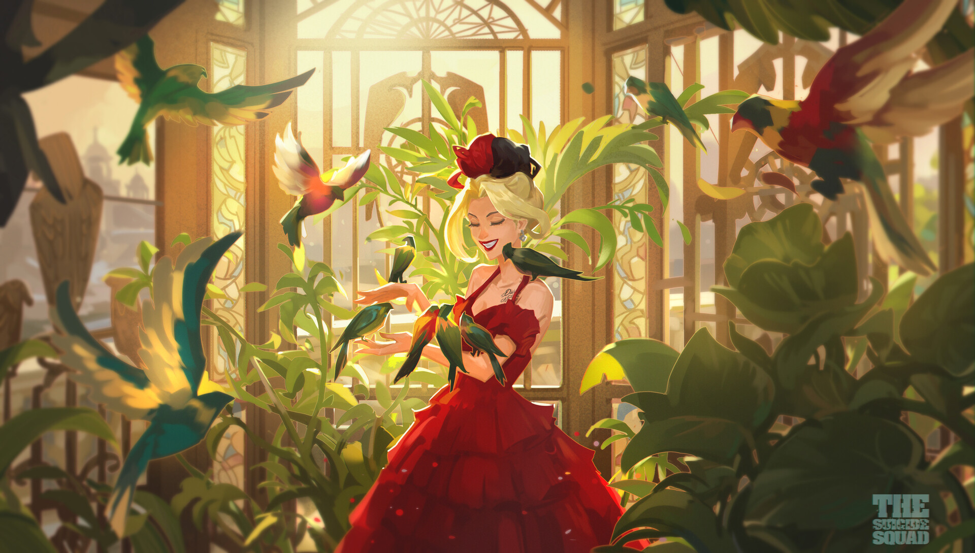 ArtStation - Harley And Bird FANART