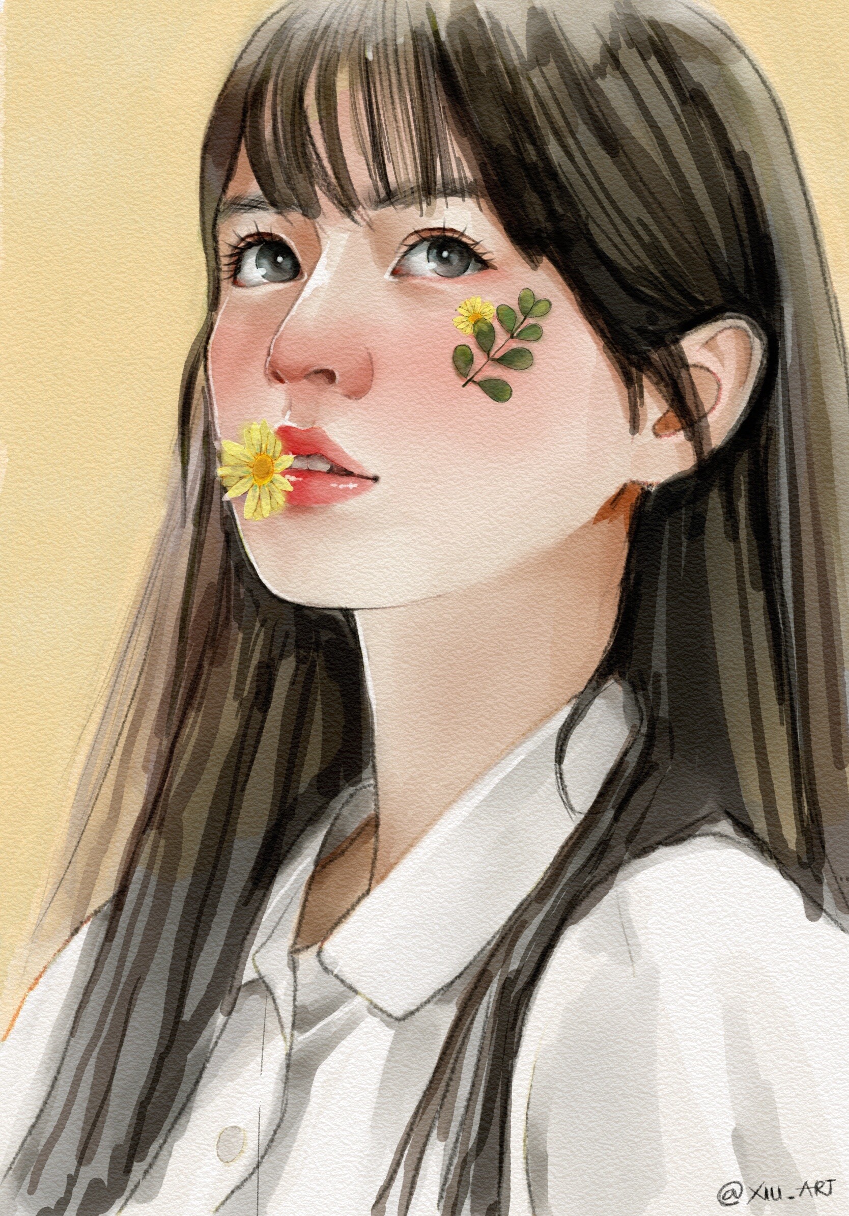 ArtStation - watercolor-in-procreate