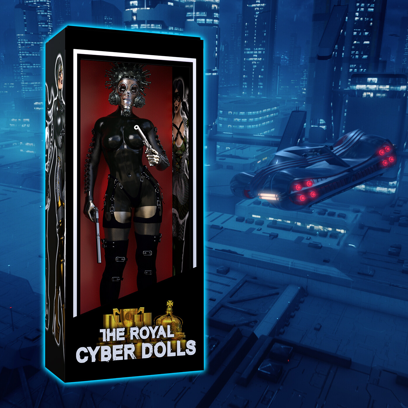 ArtStation - THE ROYAL CYBER DOLLS