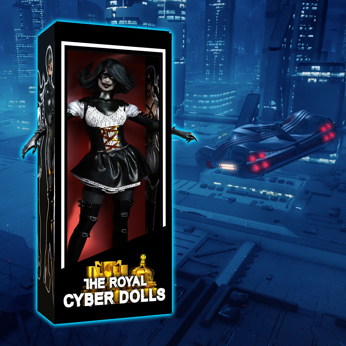 ArtStation - THE ROYAL CYBER DOLLS