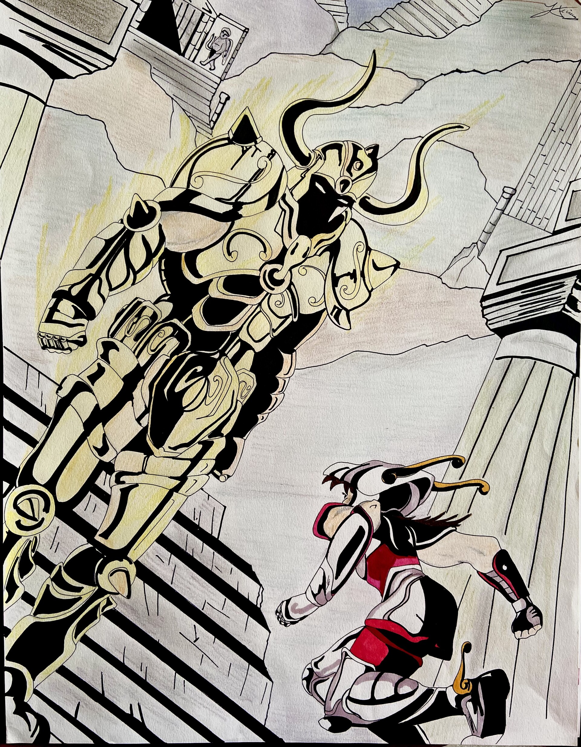 ArtStation - Taurus attack