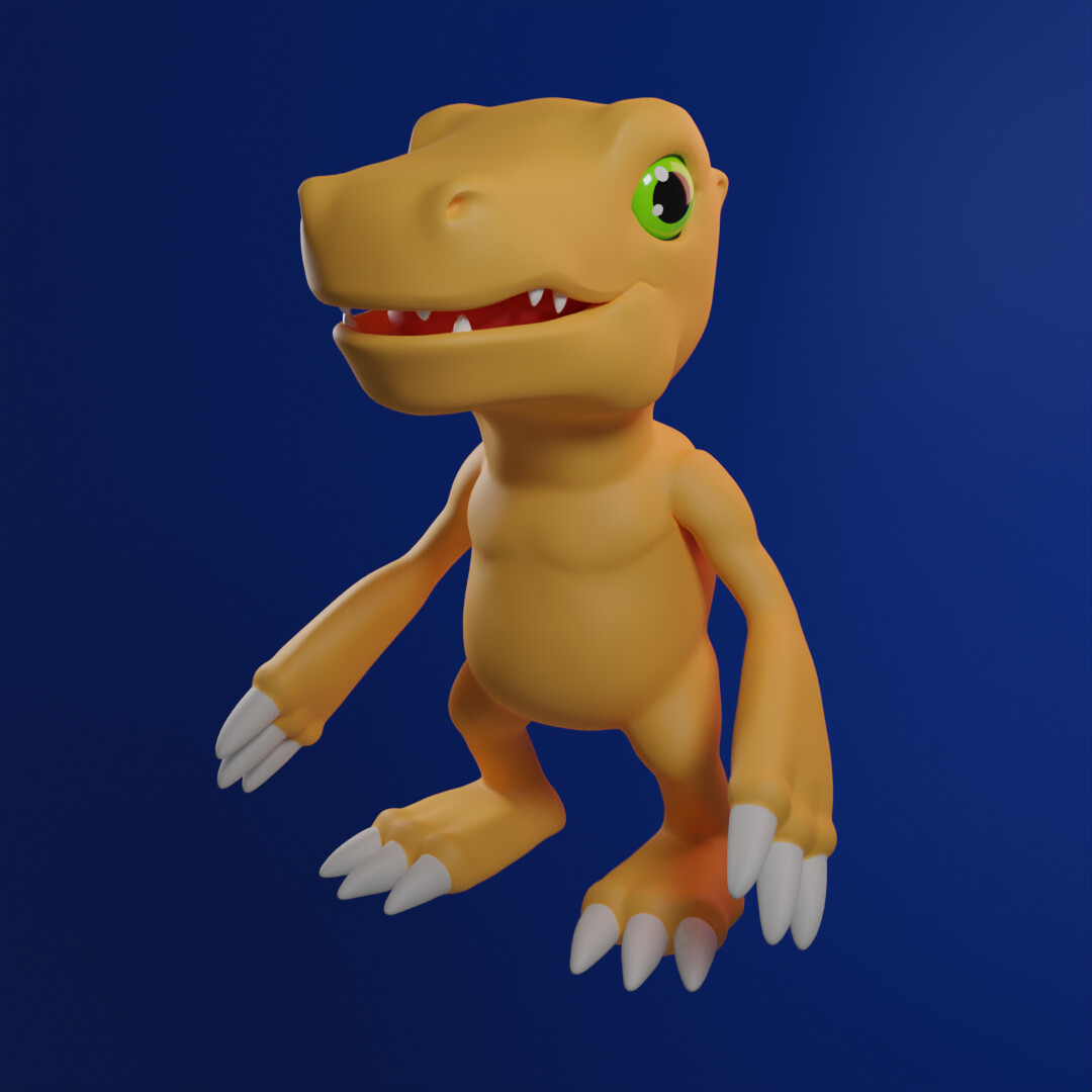 ArtStation - Agumon