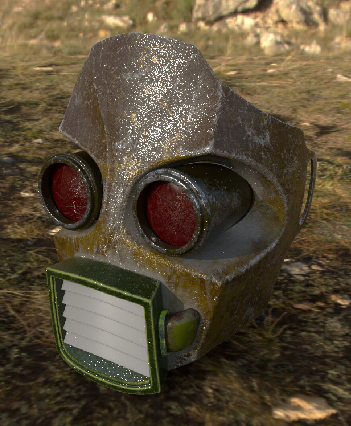 疯技师 - Scrappy style mask practice