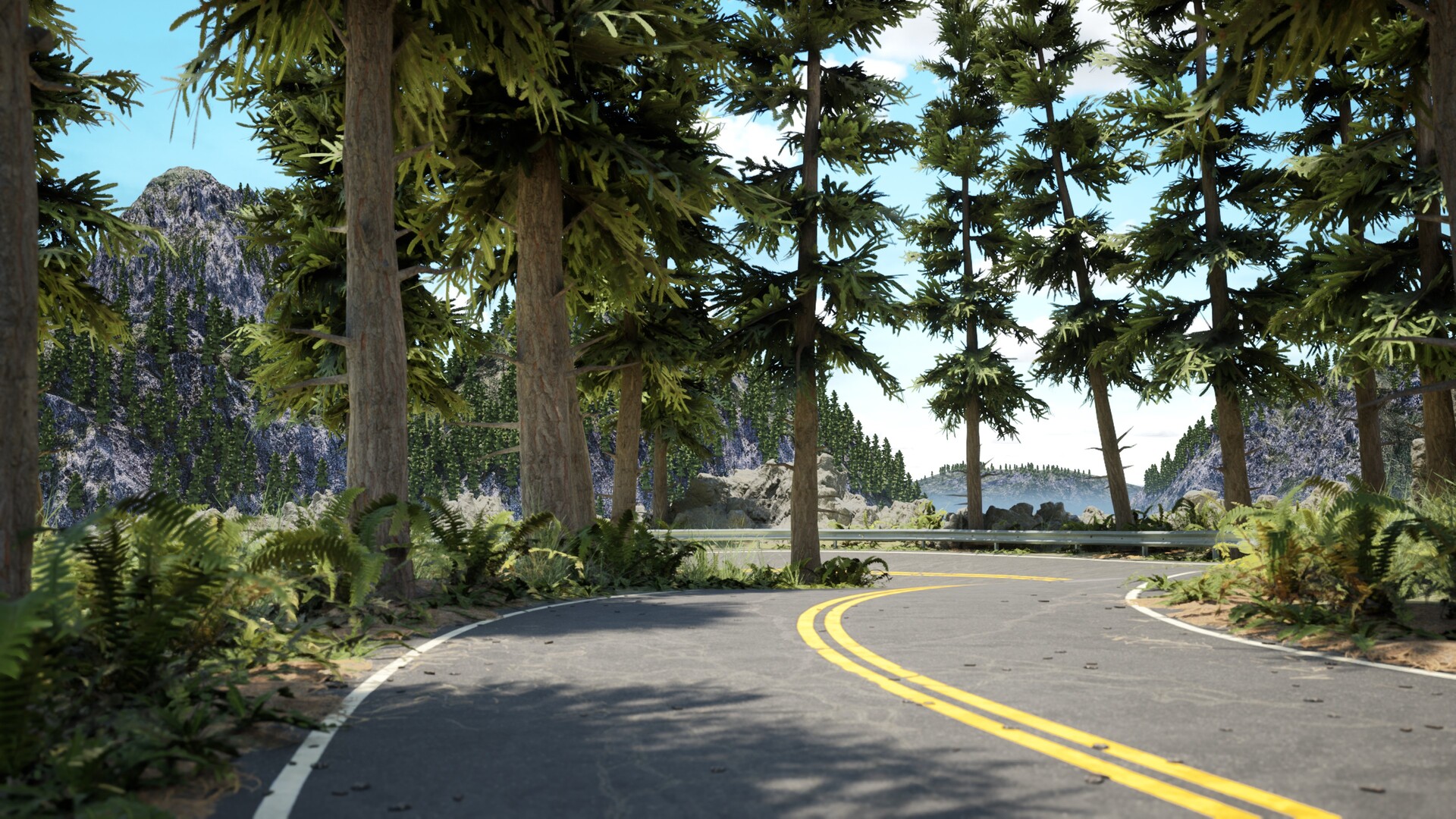 Nathan Nodley - Environment Artist - Mountain Road
