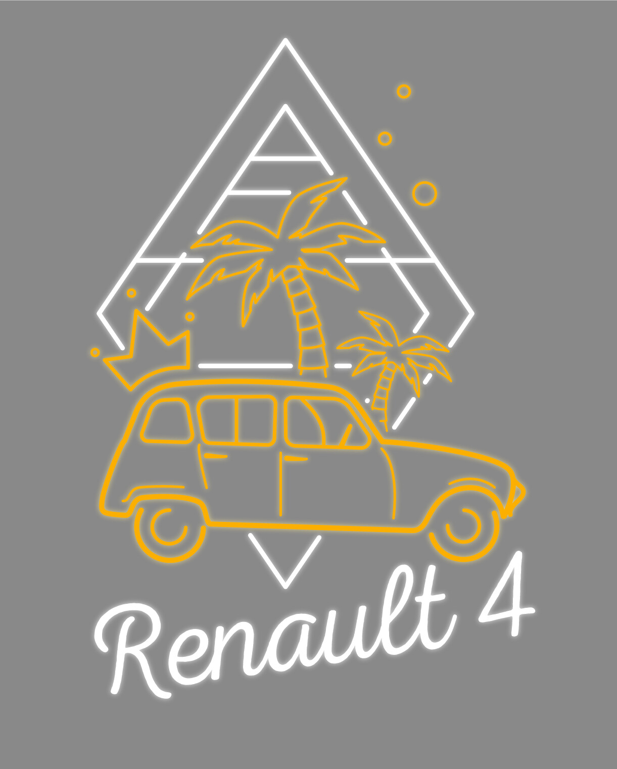 ArtStation - Renault 4 Gold