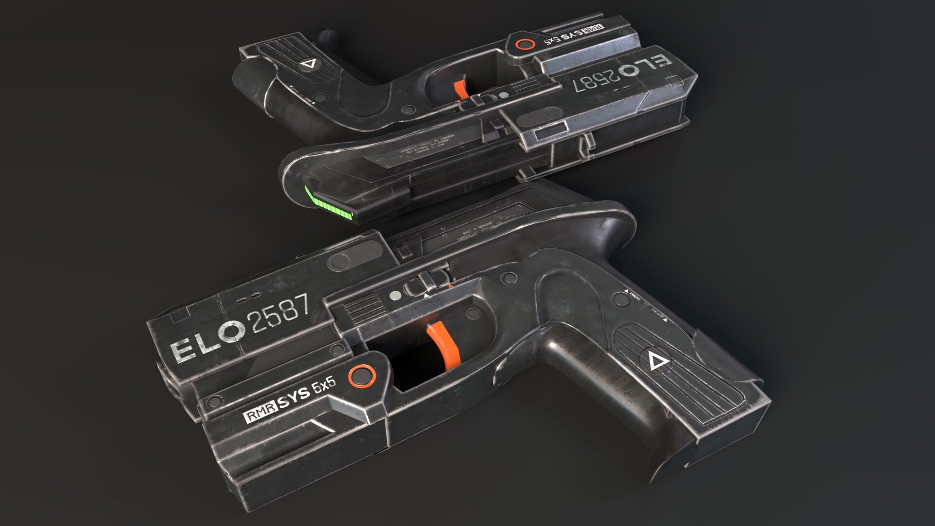 ArtStation - Laser Pistol