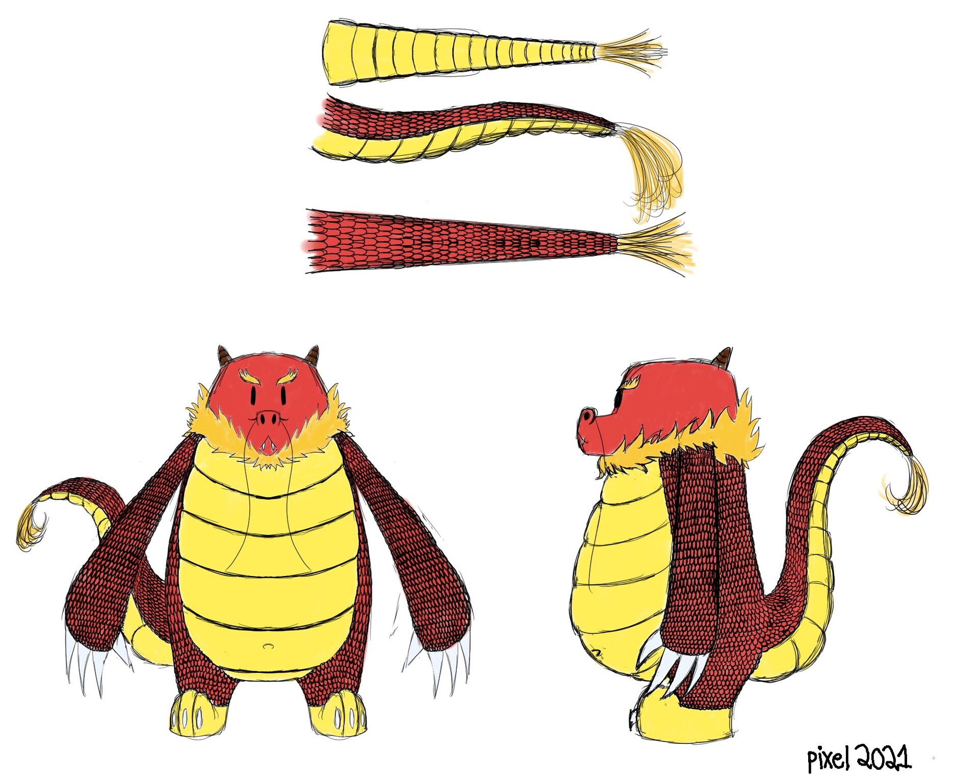 Anansi Learnard - Ricky (Character Concept Art)