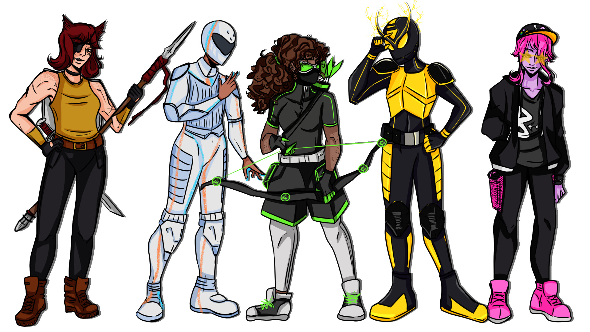 ArtStation - Even more Masks Coms