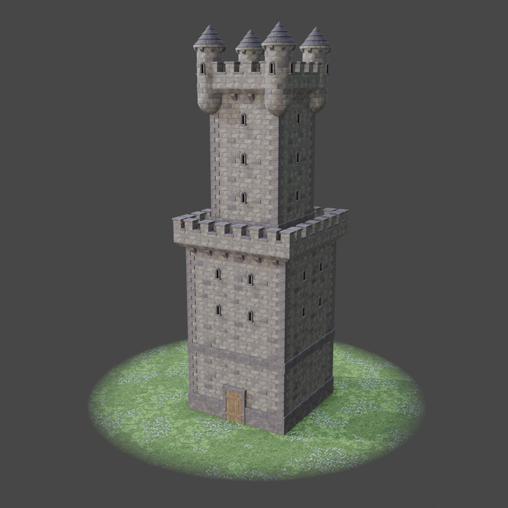 ArtStation - Procedural castle