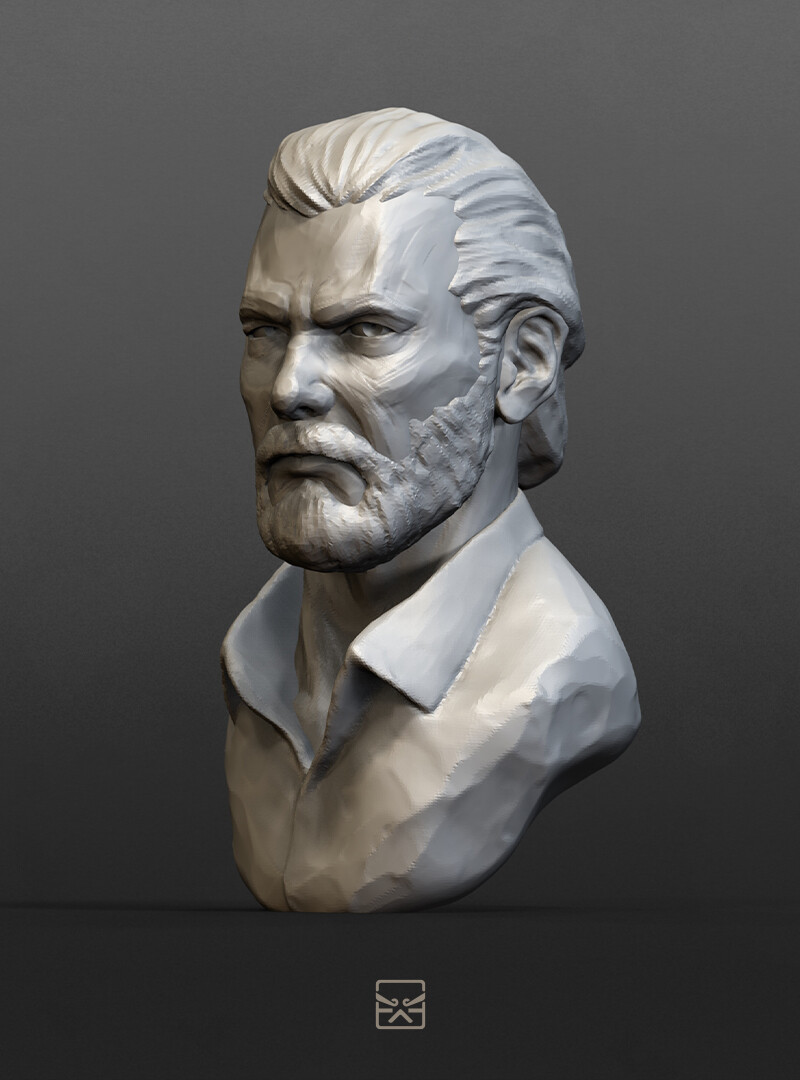 ArtStation - Portrait Quick Sculpt - Man