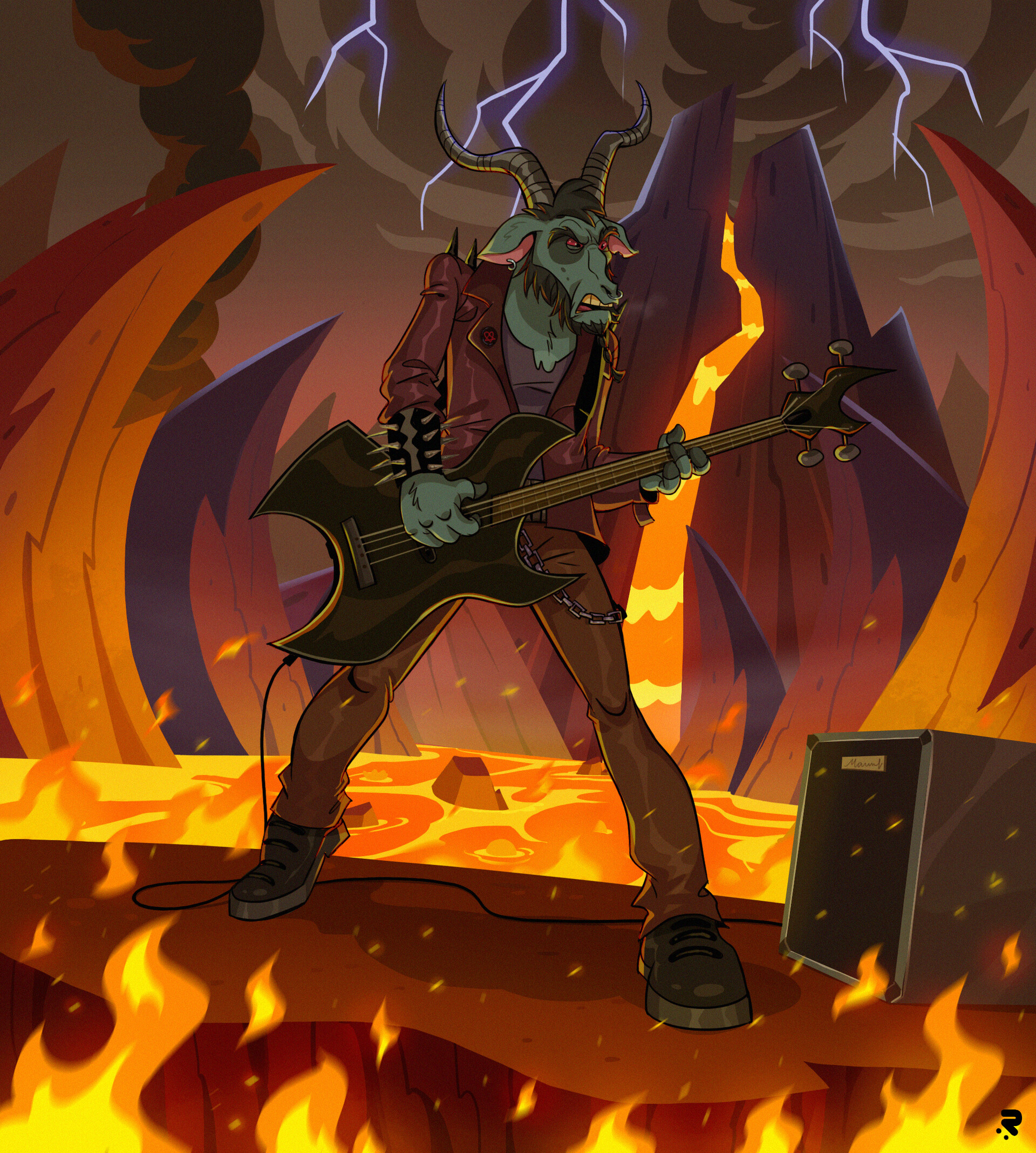 ArtStation - The G.O.A.T of all goats