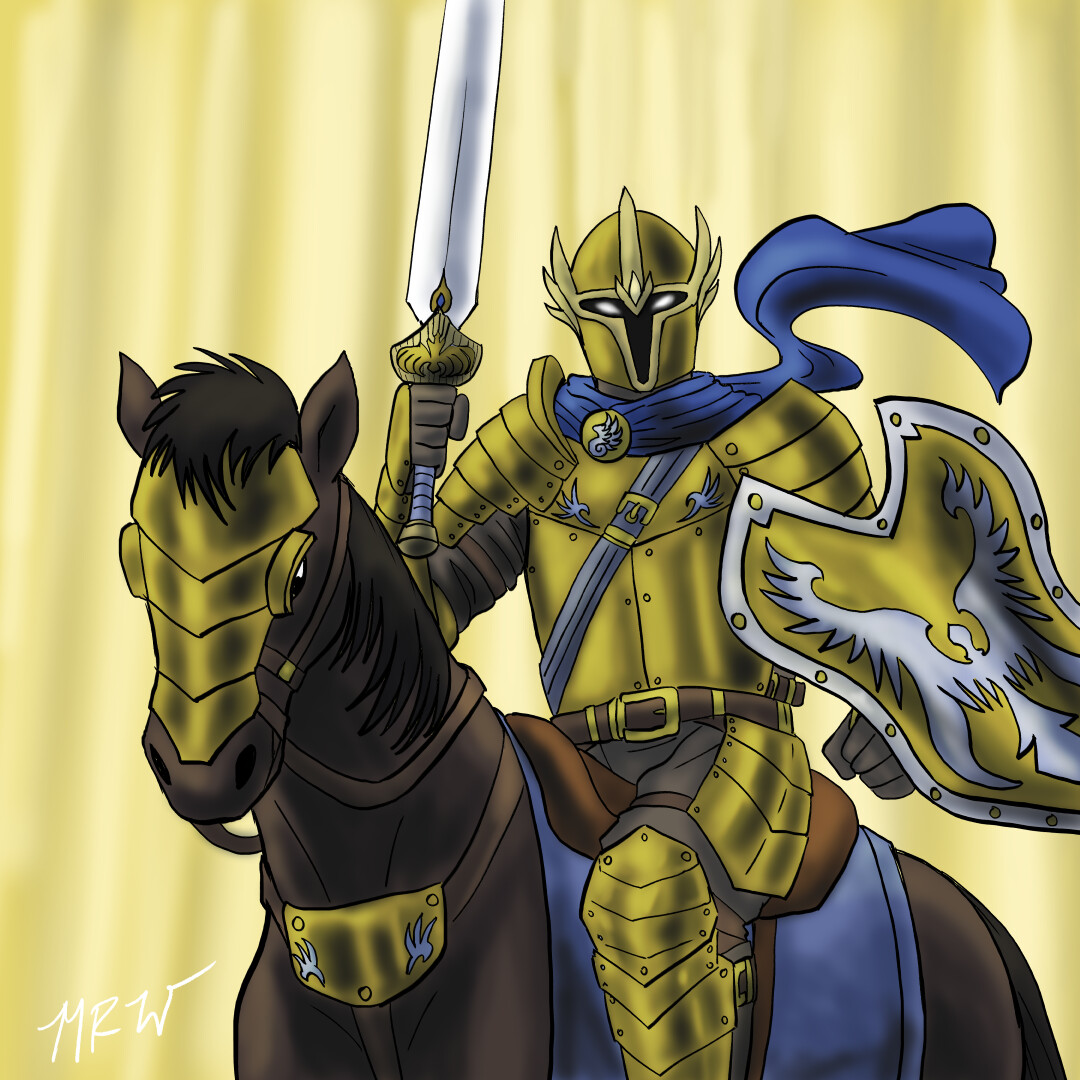 ArtStation - Paladin Card Game Commission