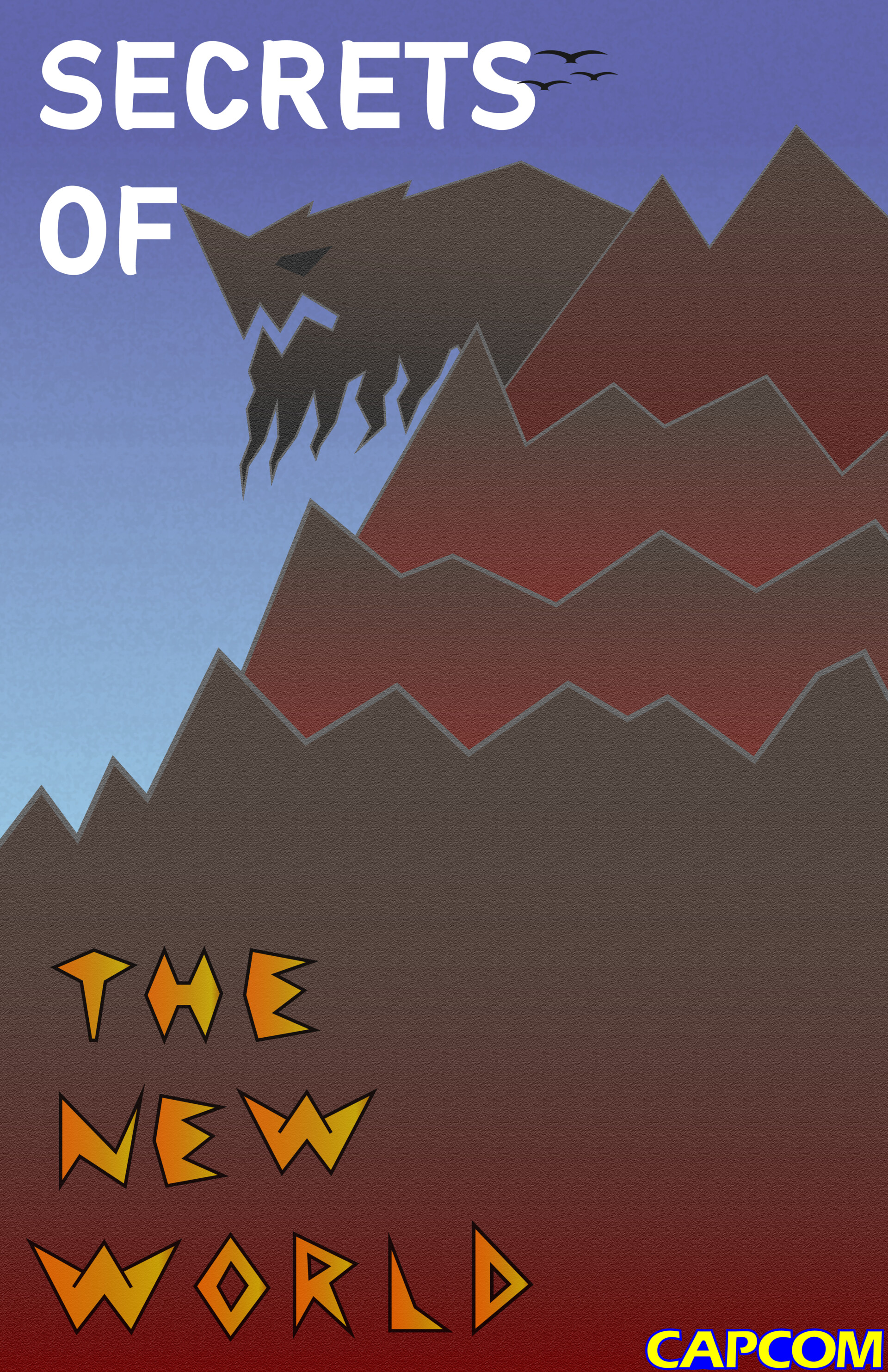 ArtStation - MHW Posters created in Illustrator