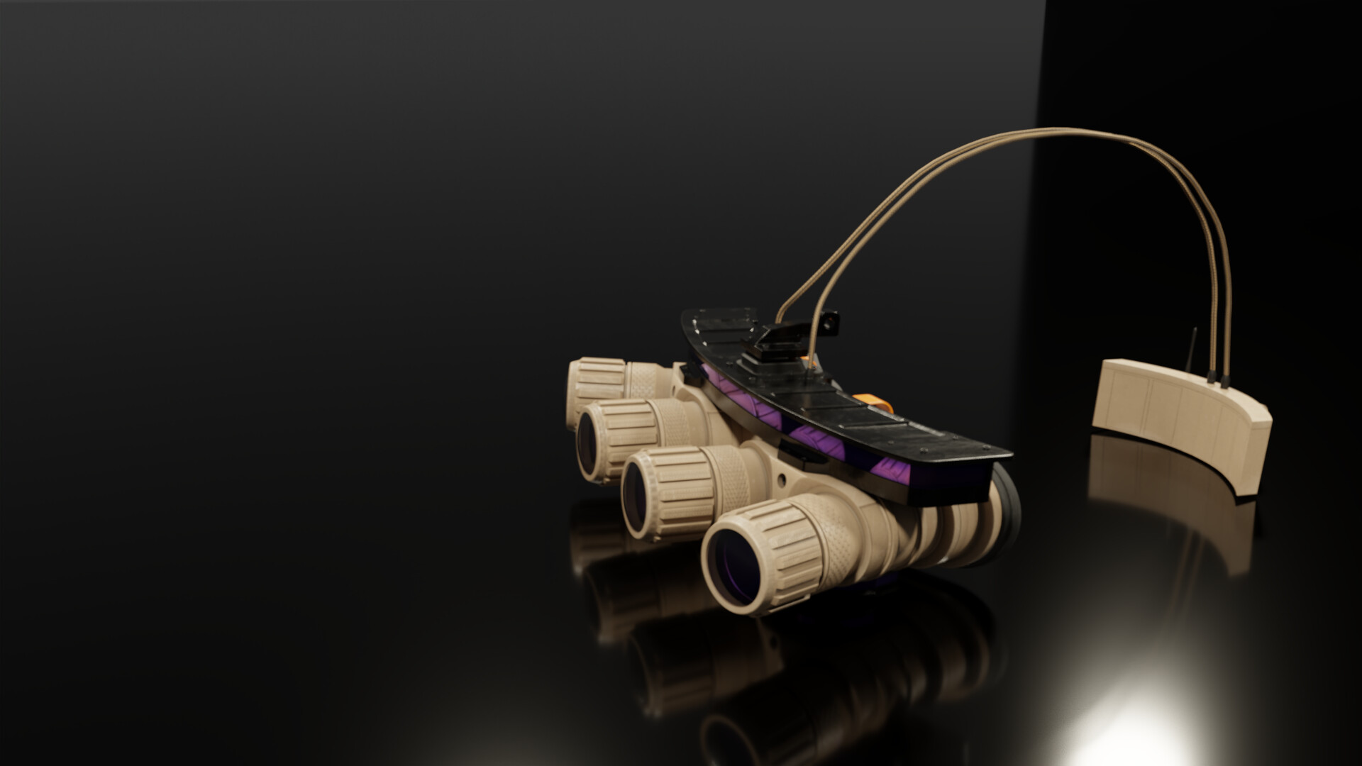 ArtStation - Panoramic Night Vision Device