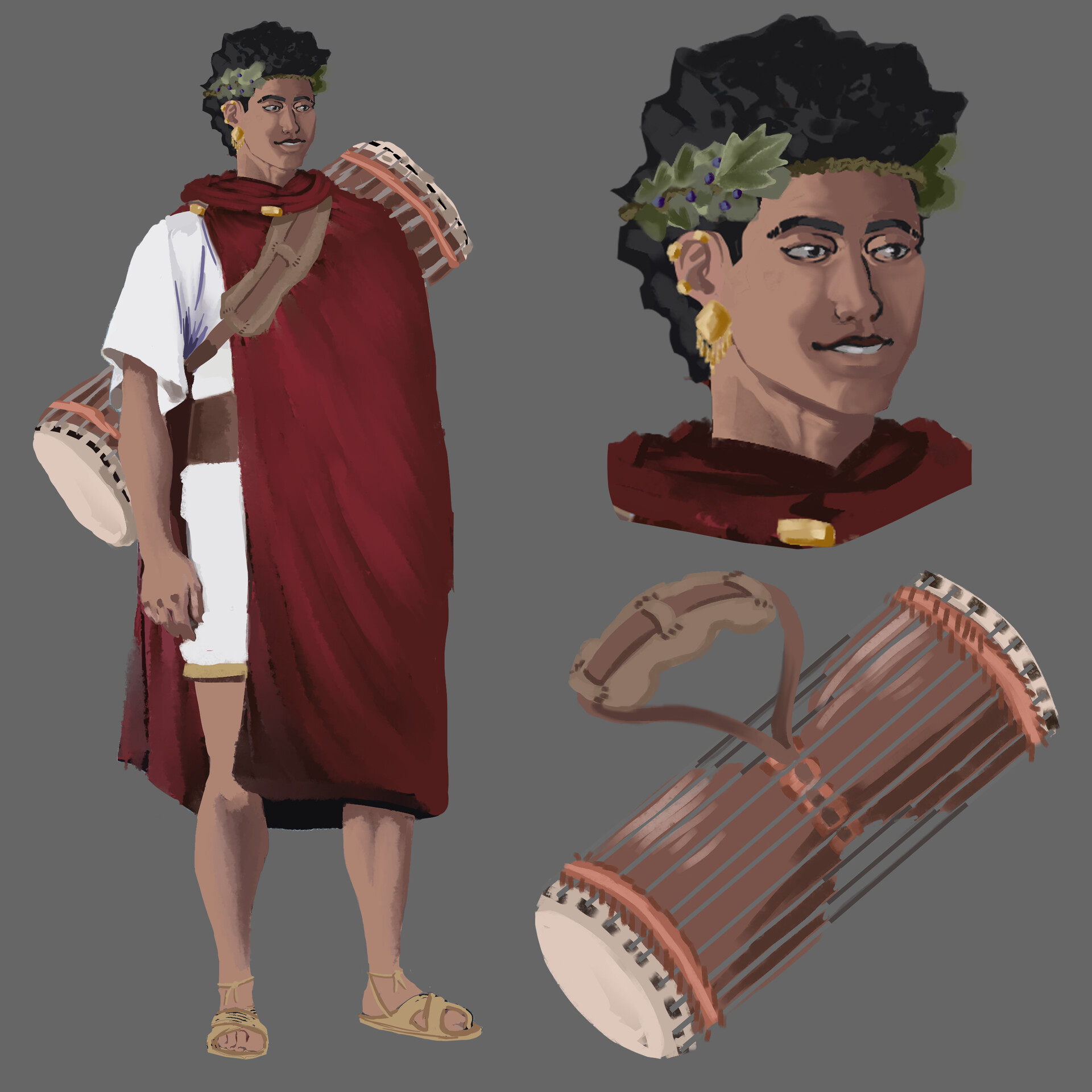 ArtStation - Roman Style Character design (1)