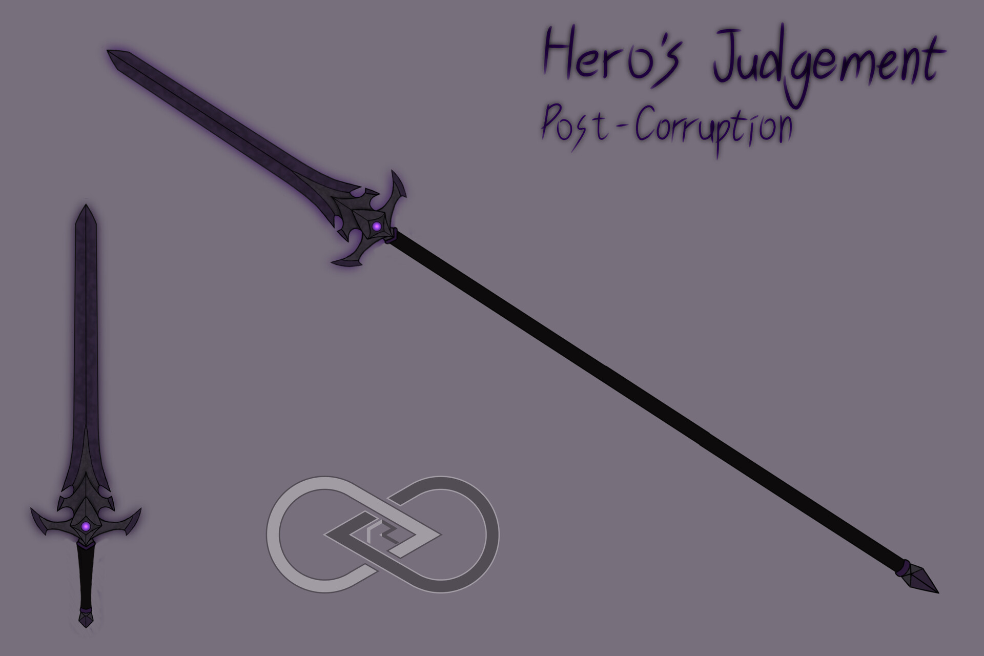 ArtStation - Weapon Name : Hero's Judgement (Post-Corruption)