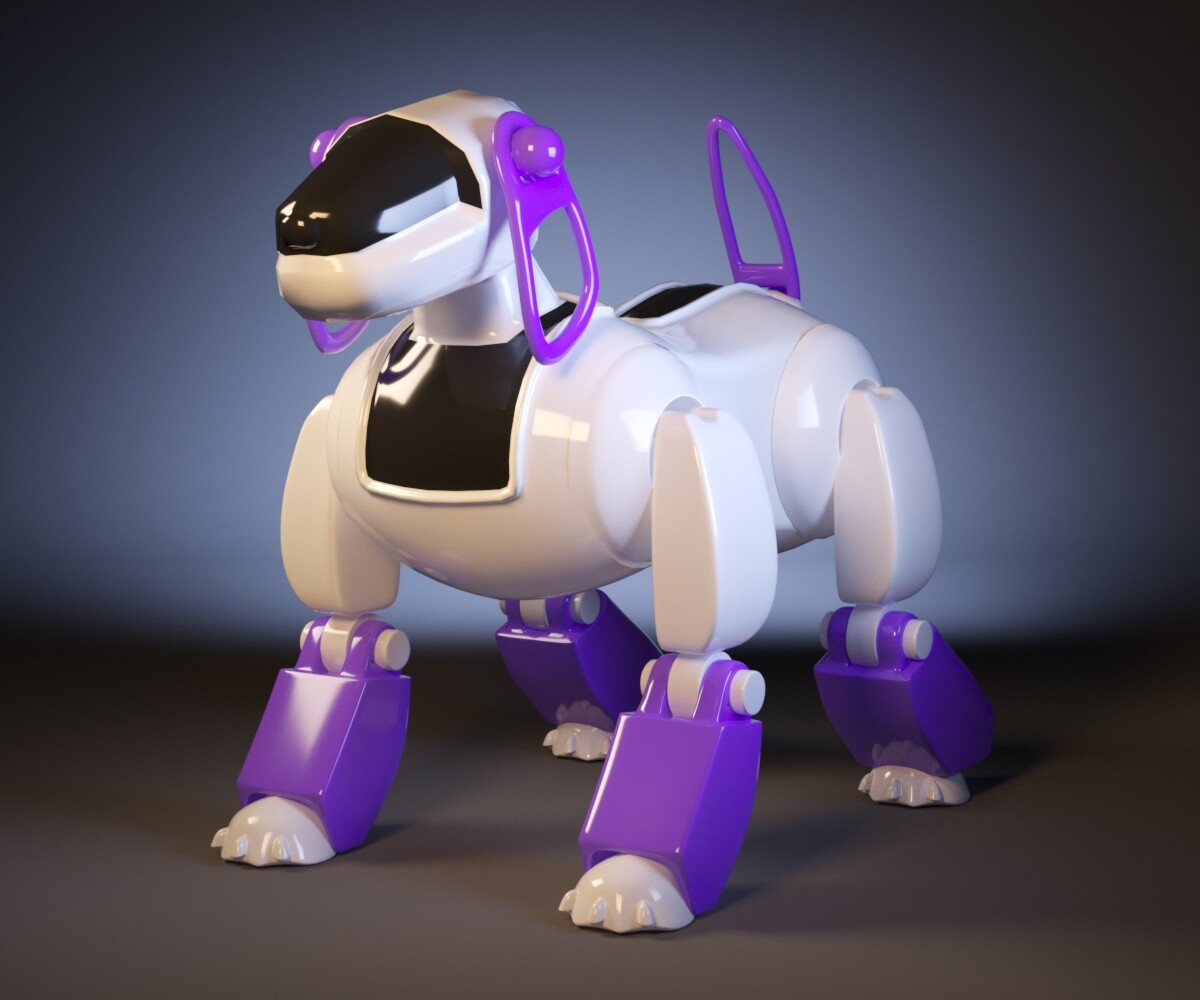 ArtStation - Cyber Dog