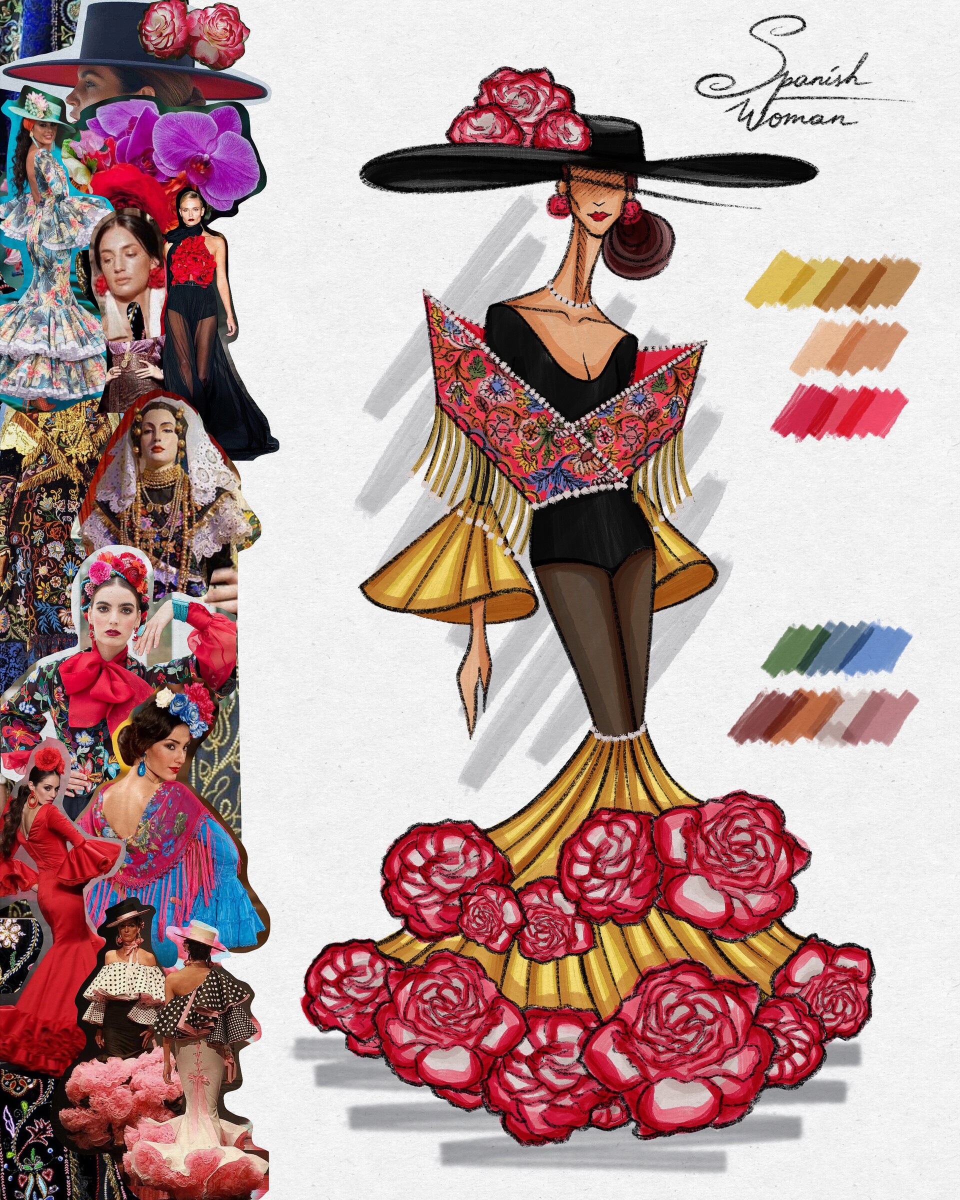 ArtStation - Spanish Woman