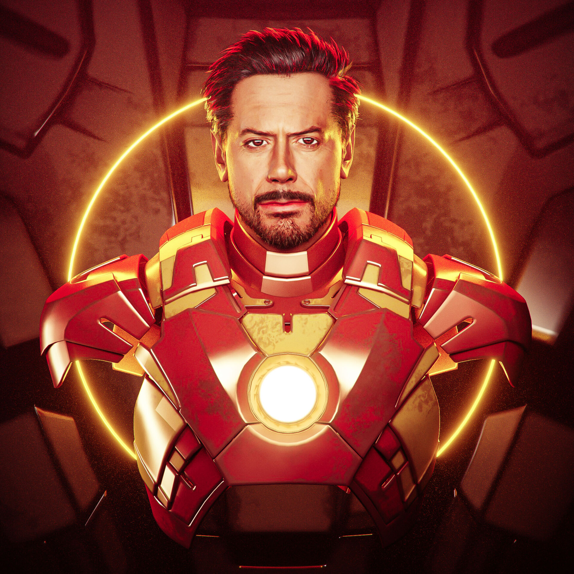 ArtStation - Tony Stark
