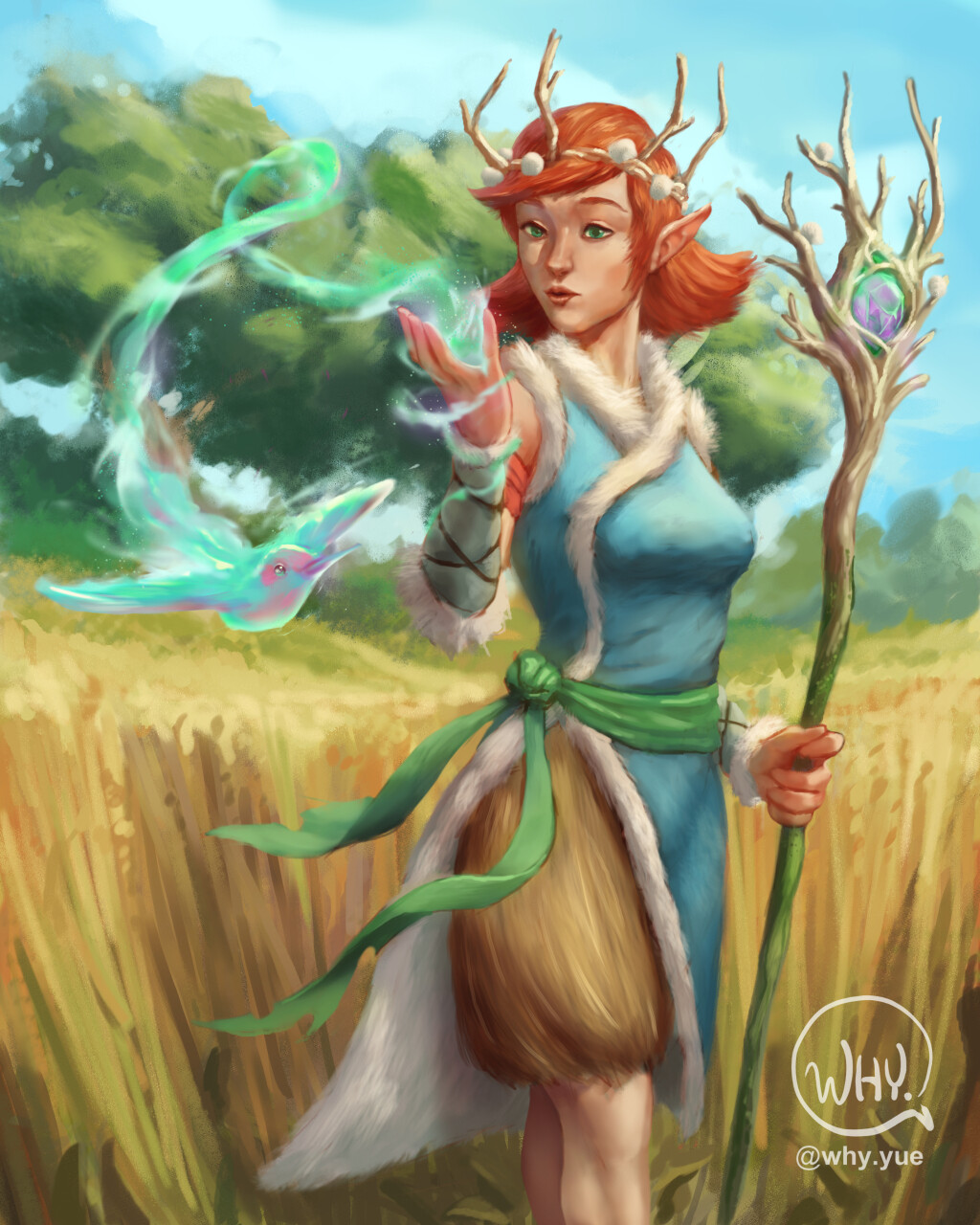 ArtStation - Forest Spirit Remake