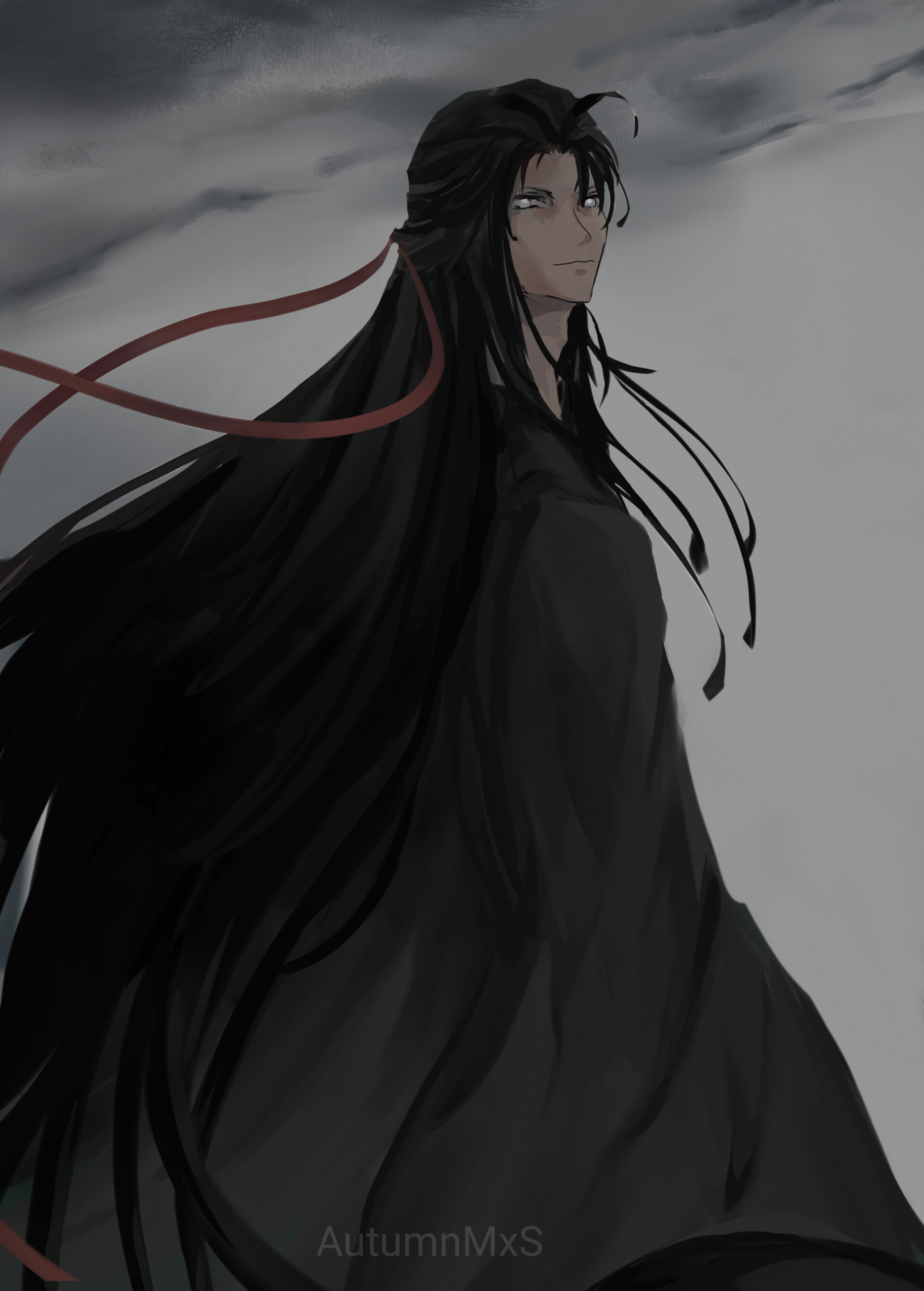 ArtStation - Wei Wuxian from Mo Dao Zu Shi