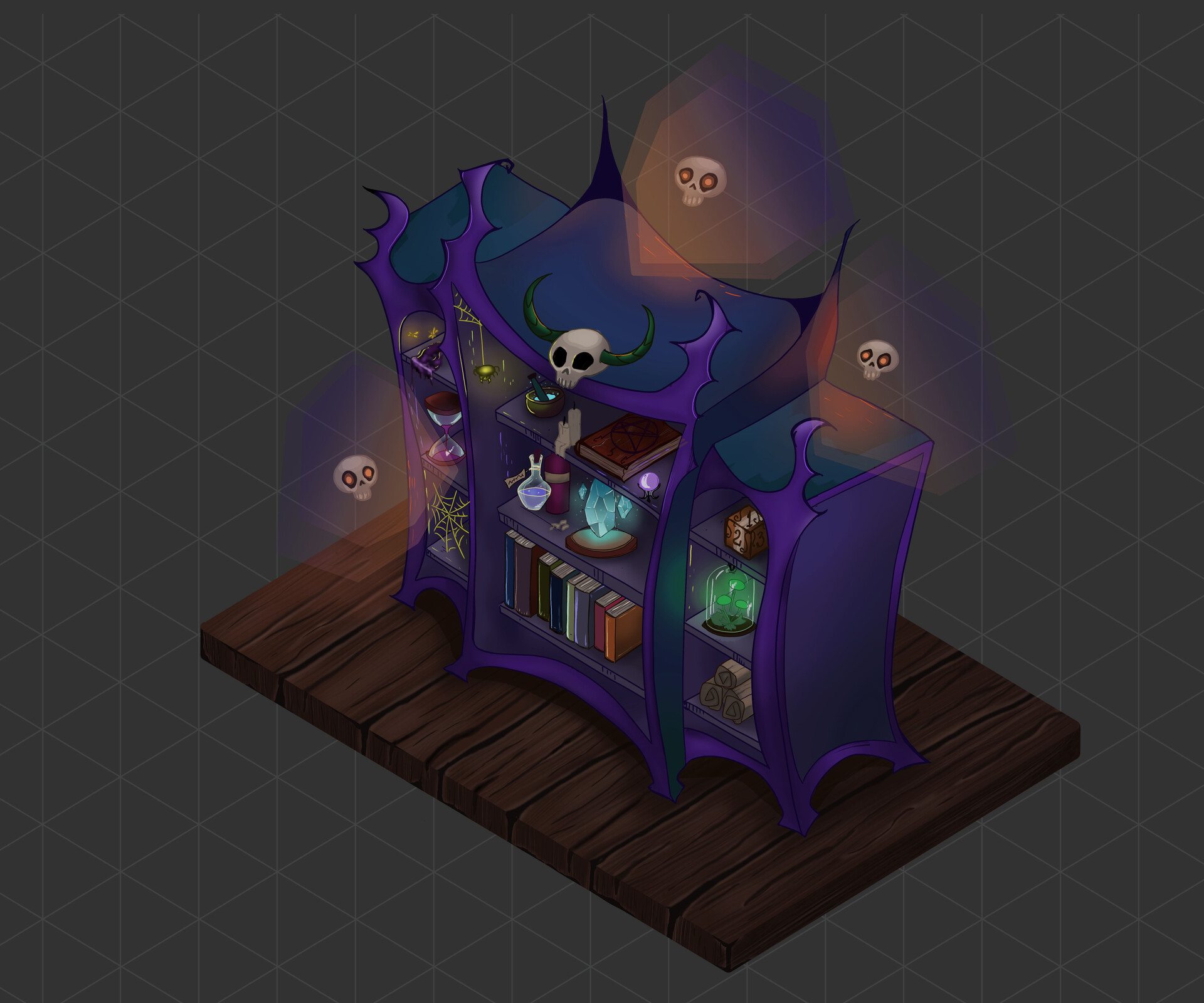 ArtStation - Spooky cupboard