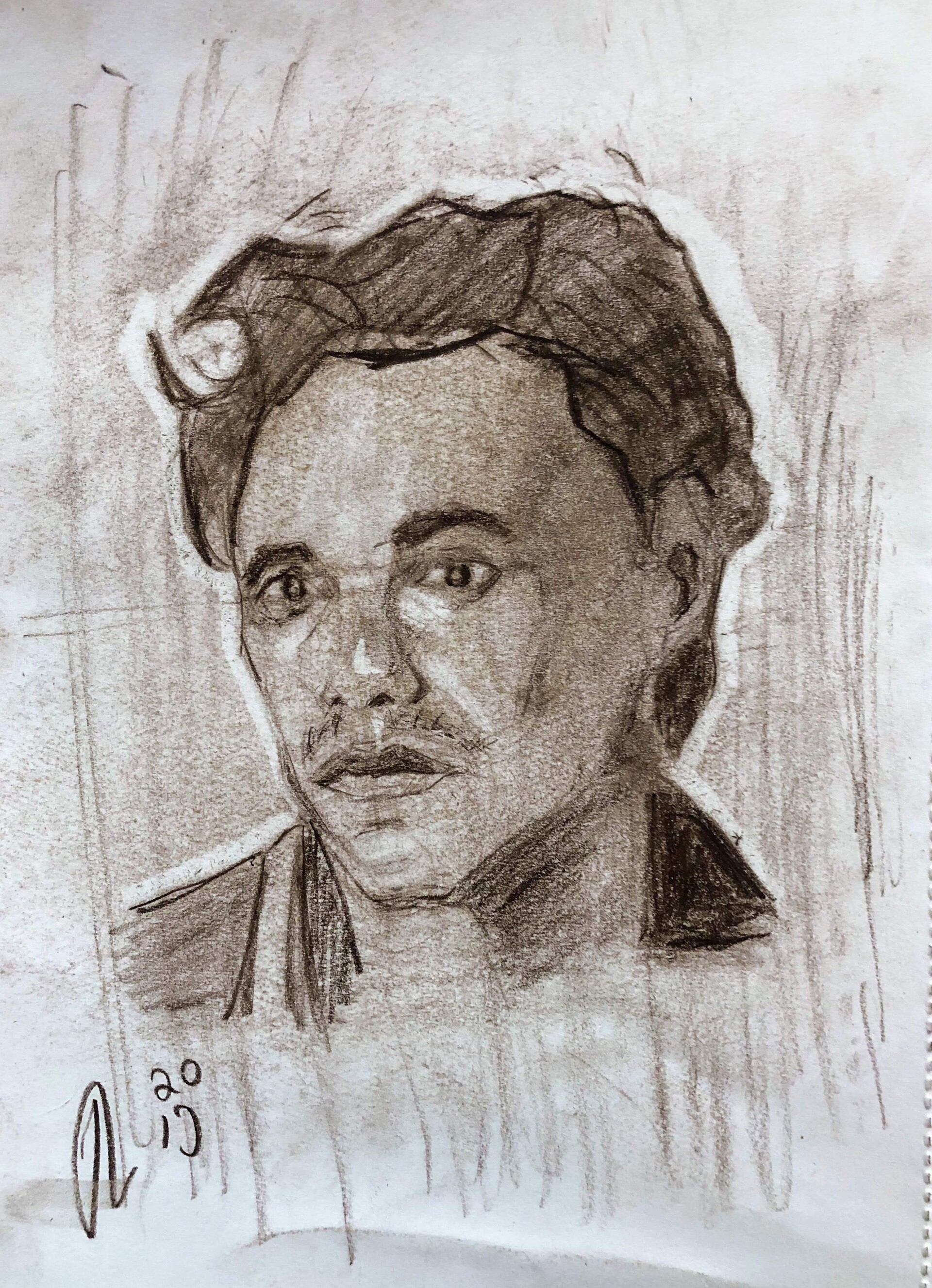 ArtStation - portrrait of the painter ''naor kan dror''