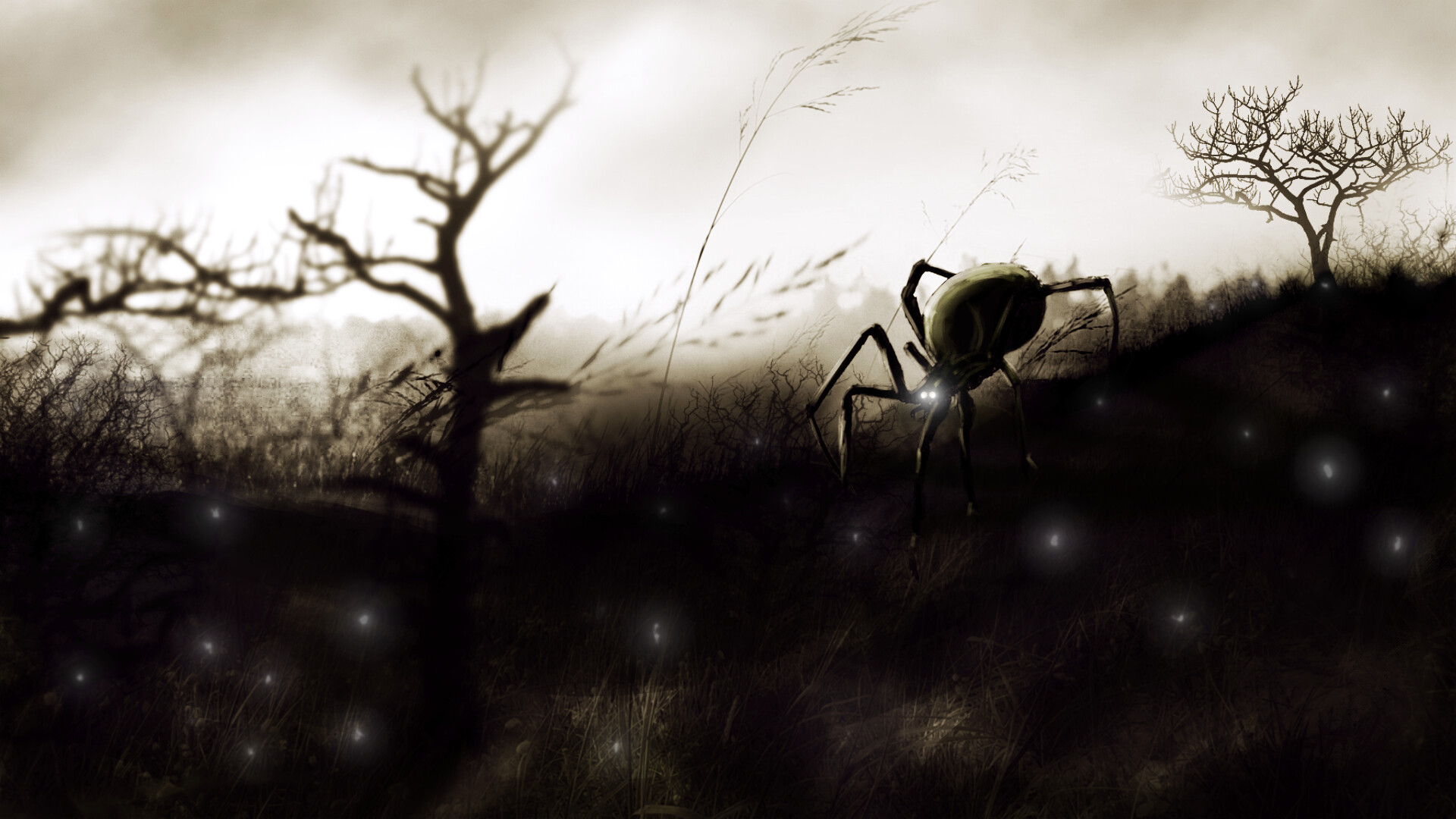 ArtStation - Spider's illusion