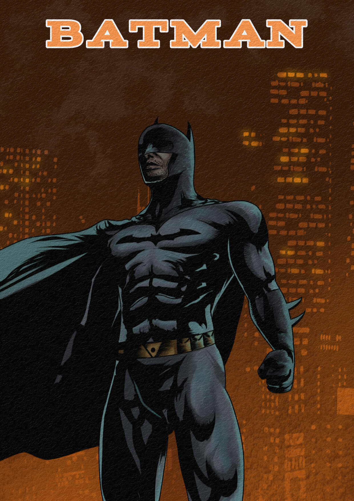 ArtStation - batman cover