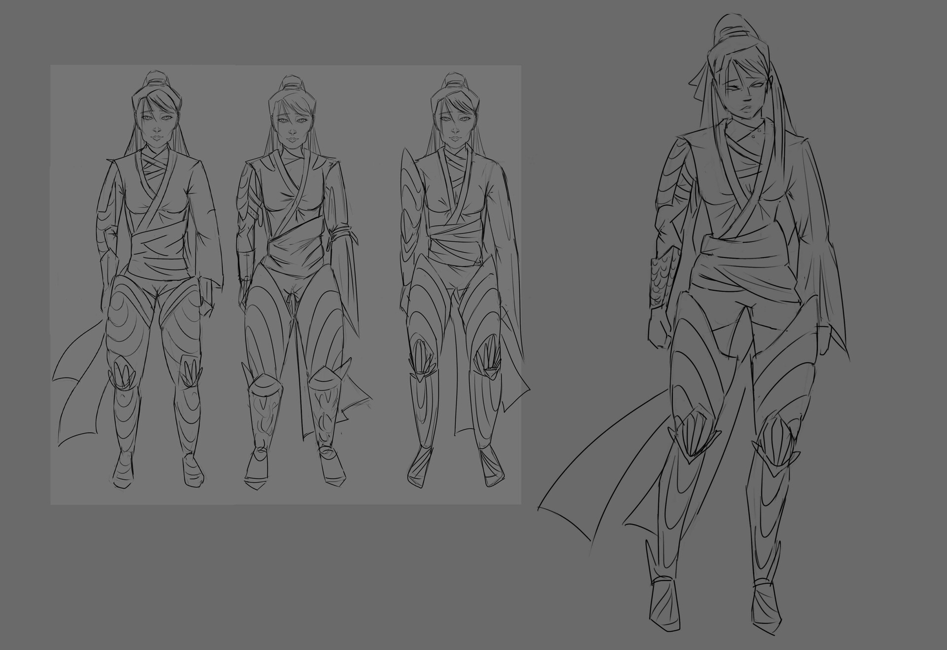 Hannah Lucas - Land of Dante - Character Design