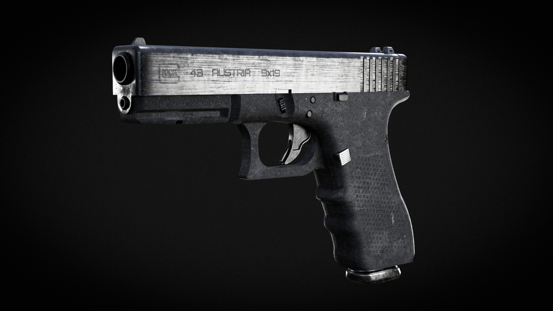 ArtStation - Glock handgun
