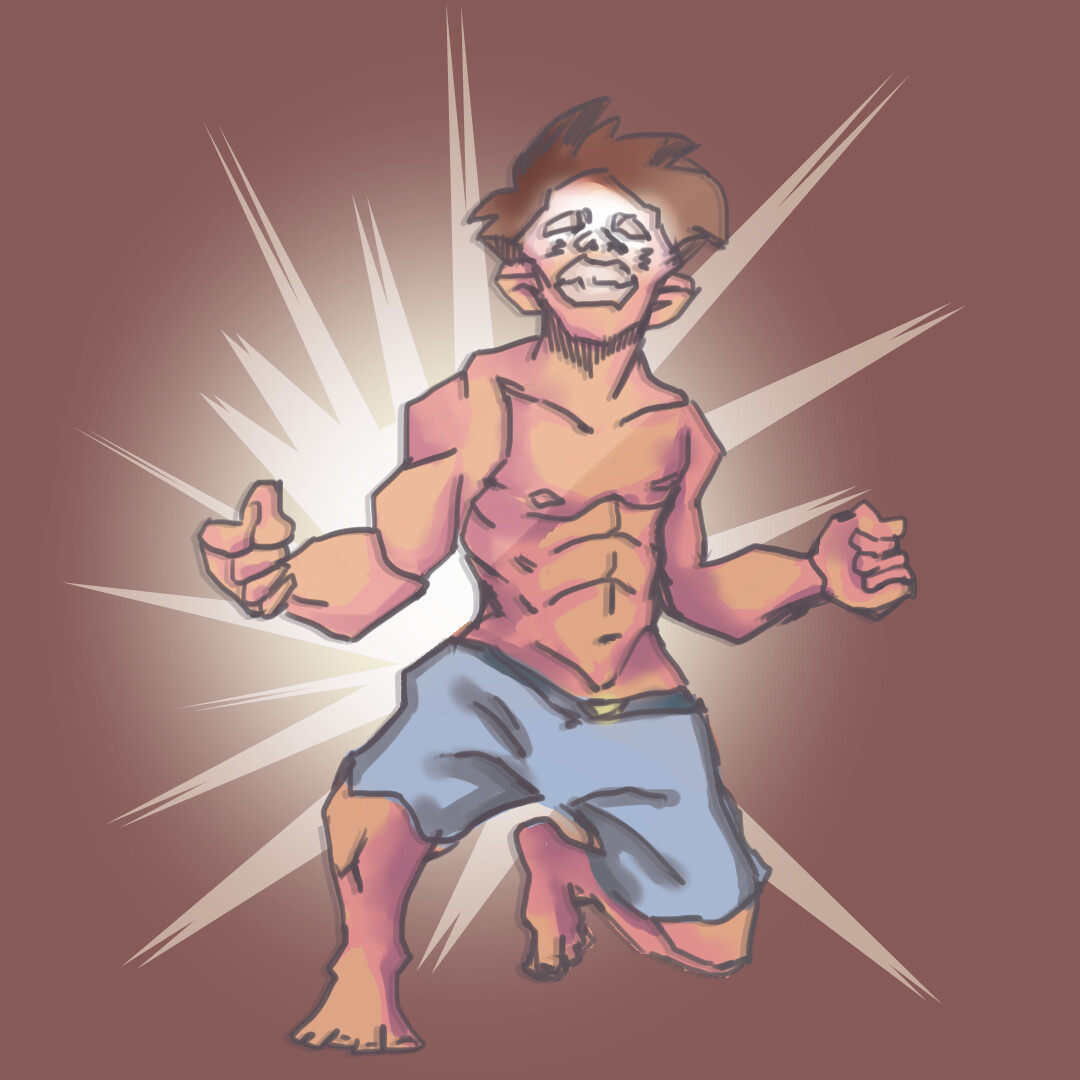 ArtStation - Angry boy