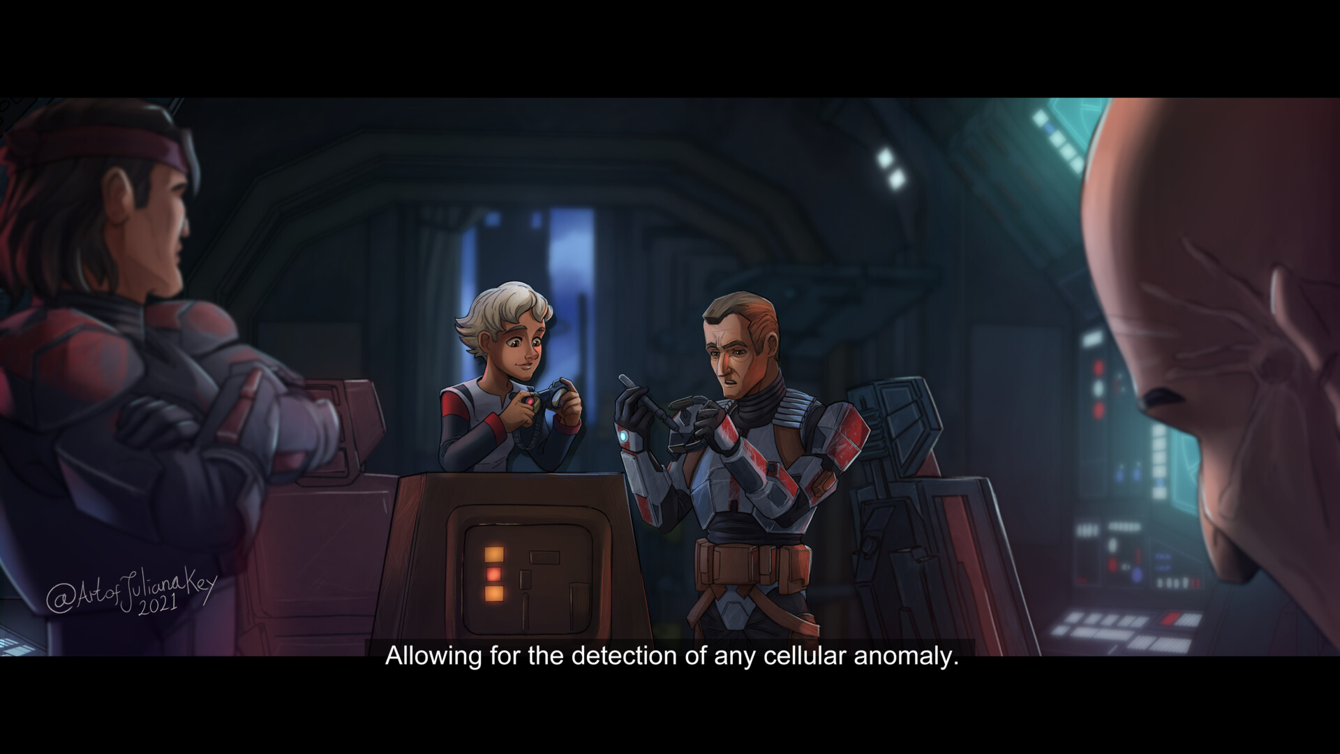 ArtStation - How do I look? | The Bad Batch