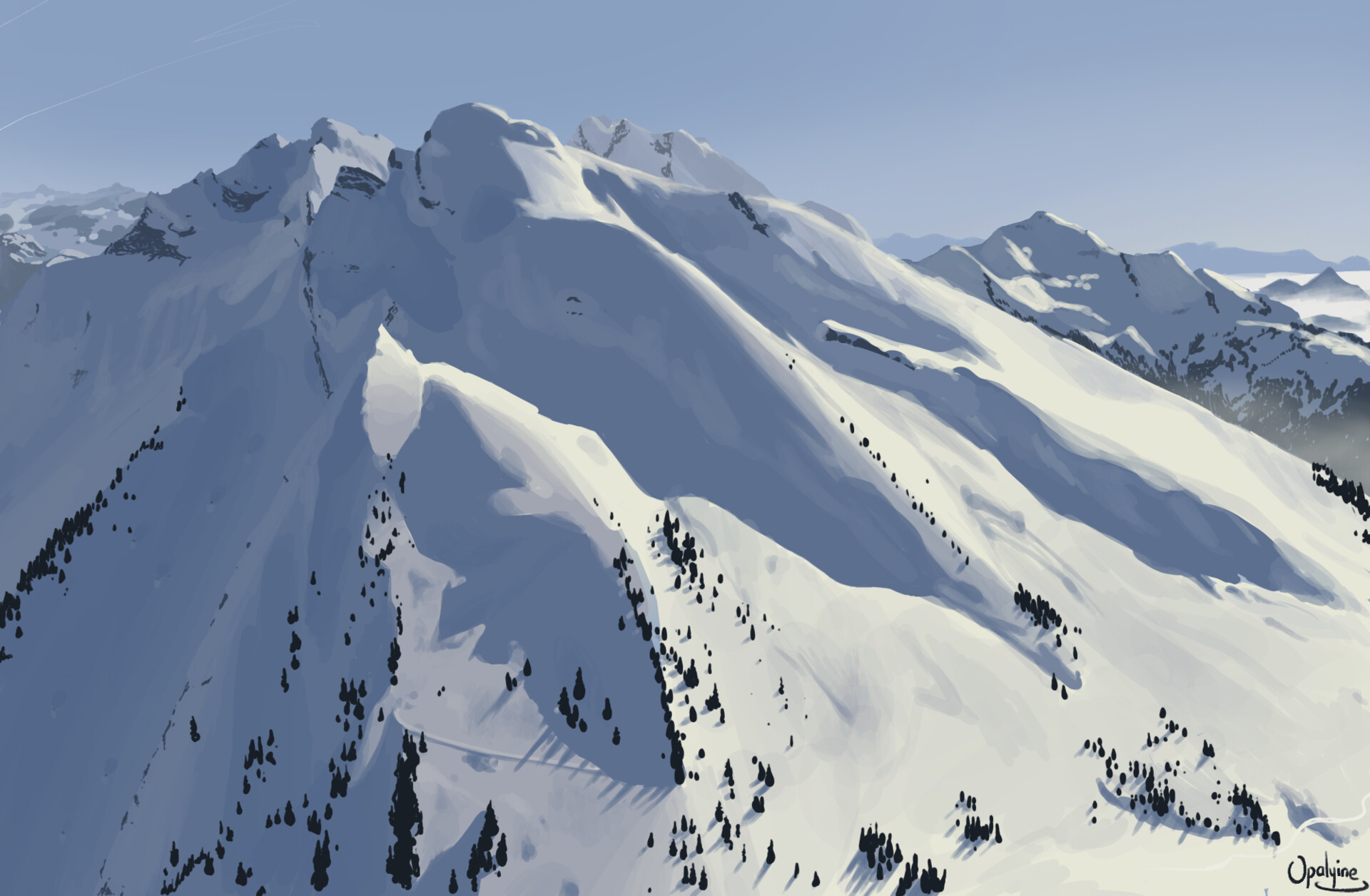 ArtStation - Etude de l'Etale - digital painting