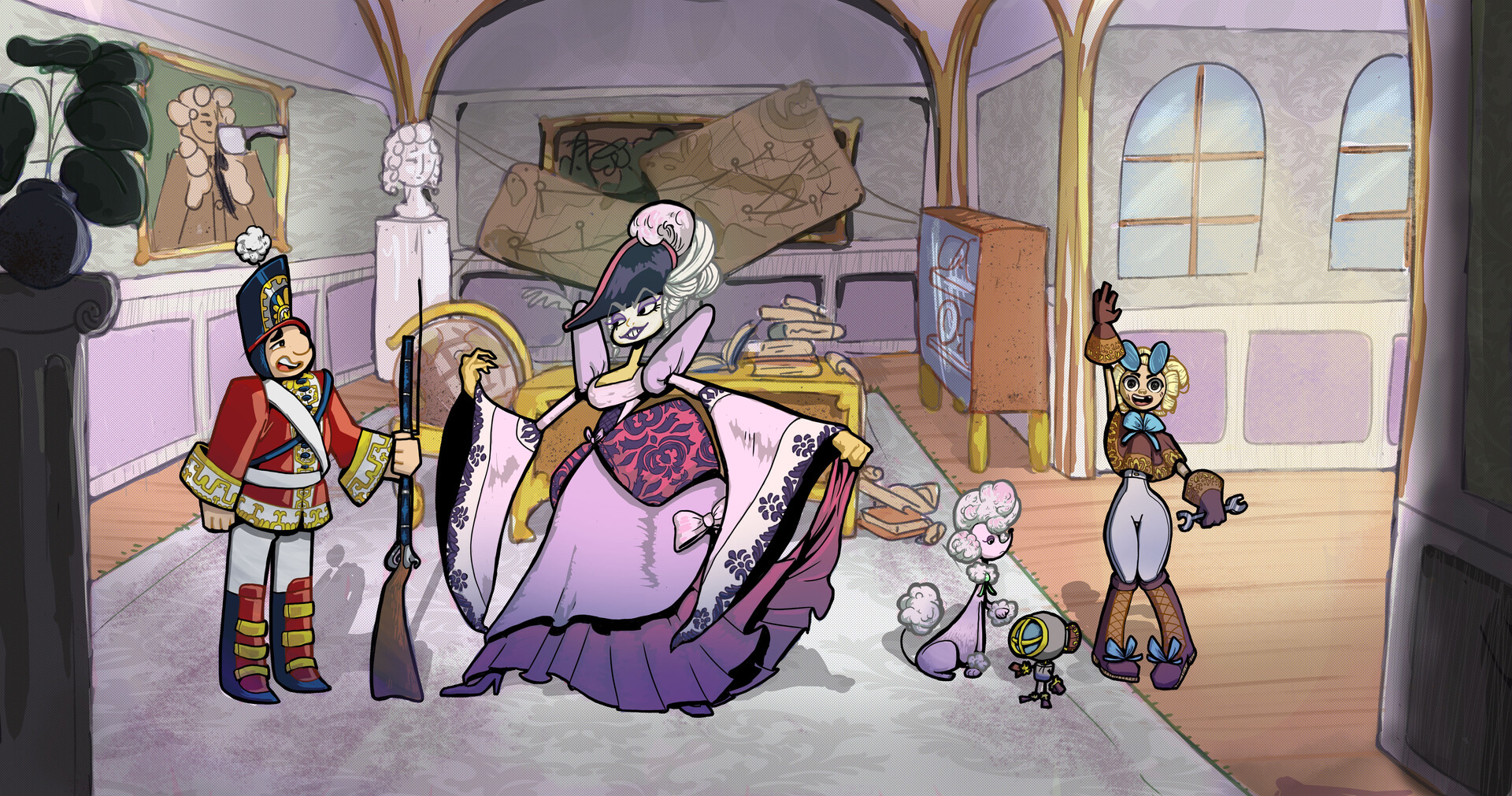 ArtStation - Characters-Rococo Show