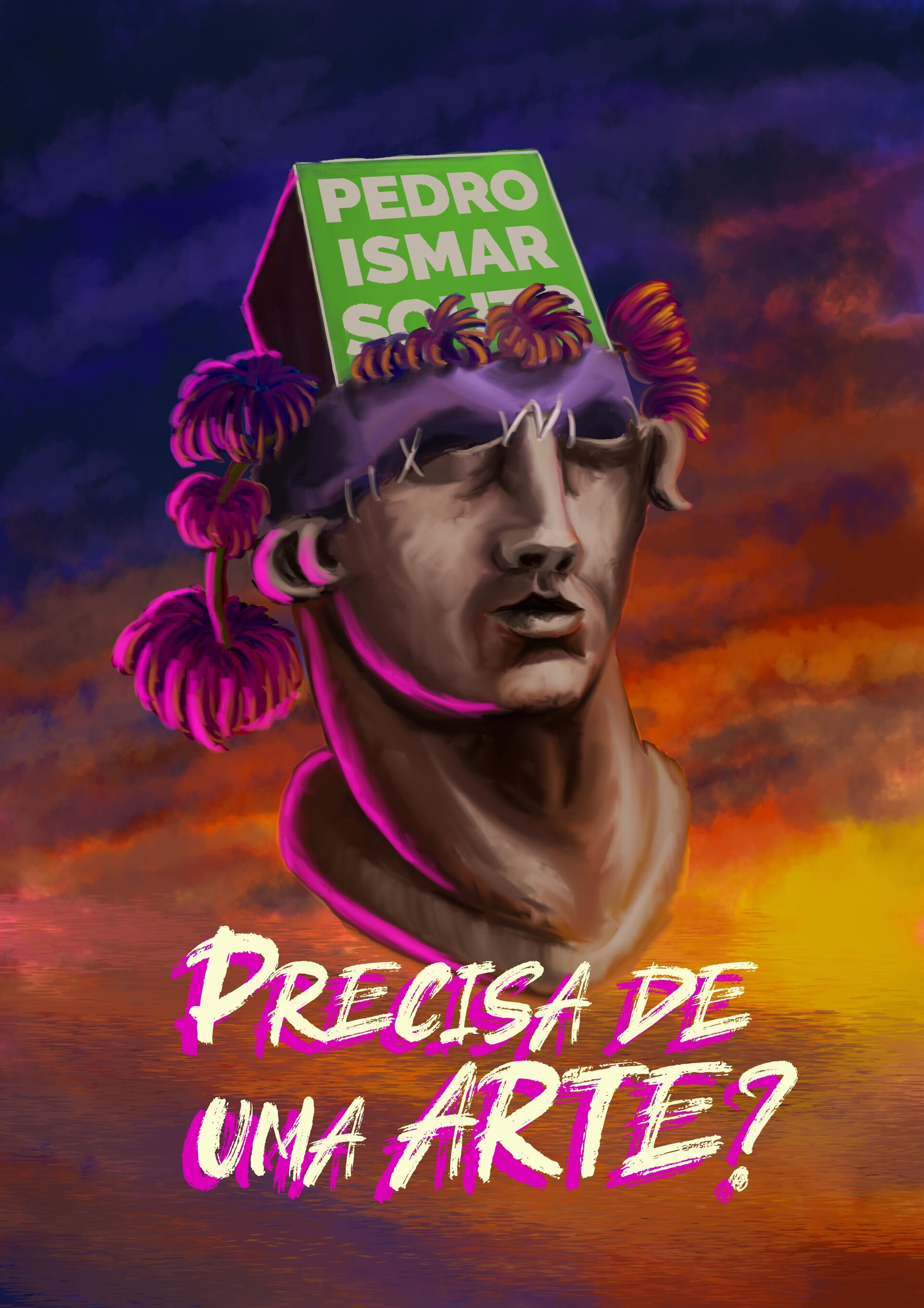 ArtStation - “Precisa de uma arte?” – Postcard project
