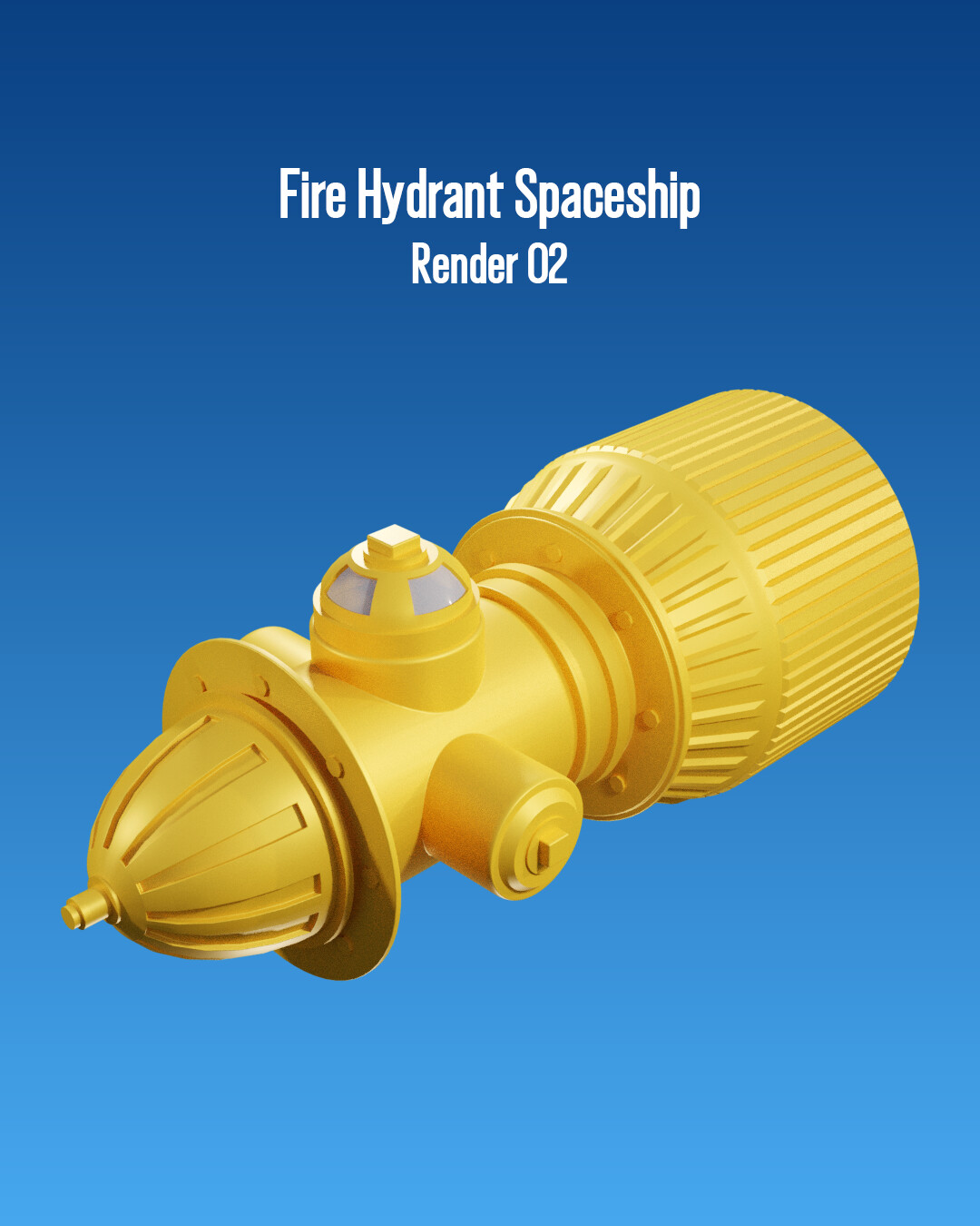 ArtStation - Fire Hydrant SpaceShip