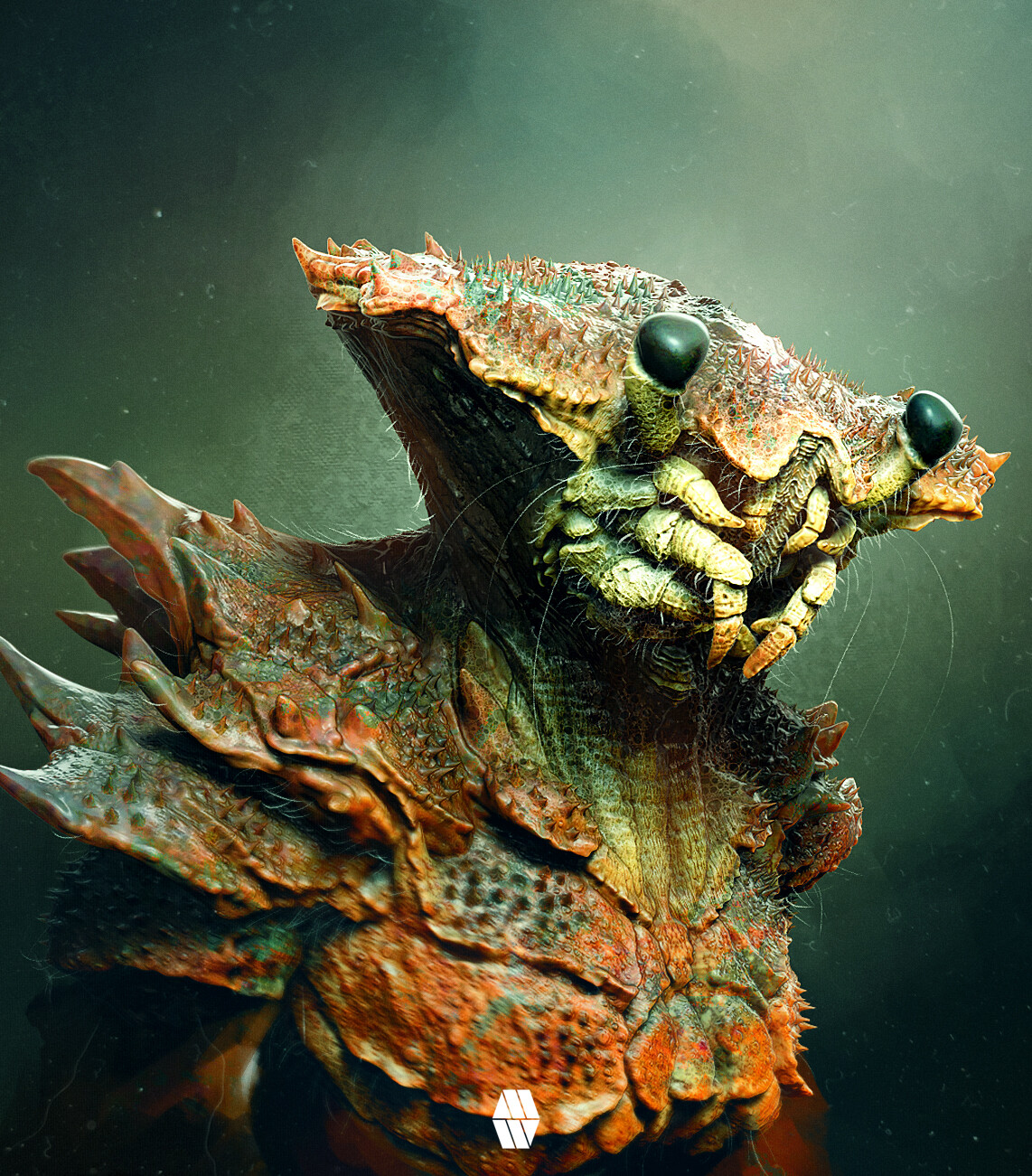 ArtStation - A Monster Emerges - 'Crab-Man' Personal Concept