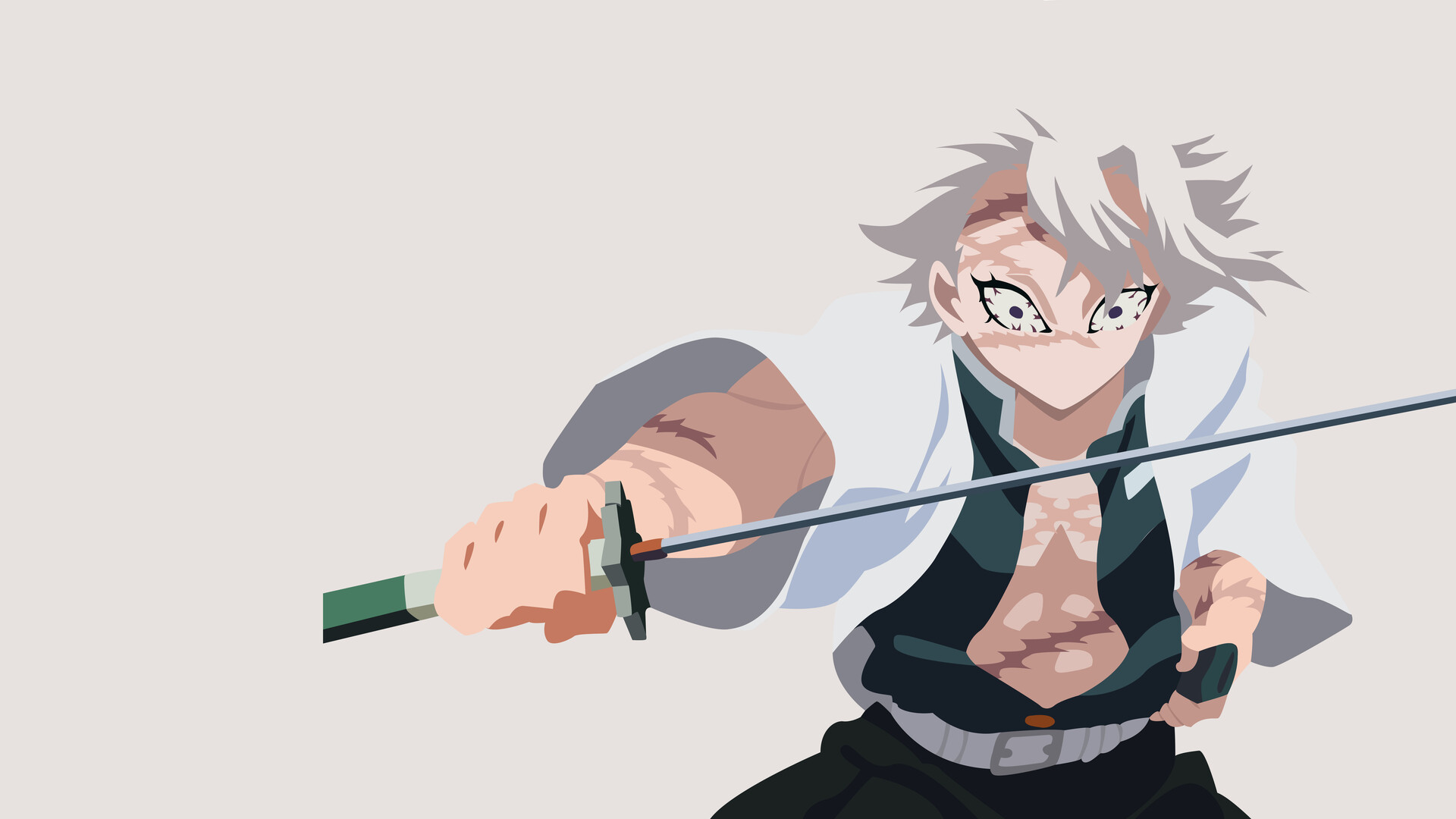 ArtStation - Sanemi Vector minimalist