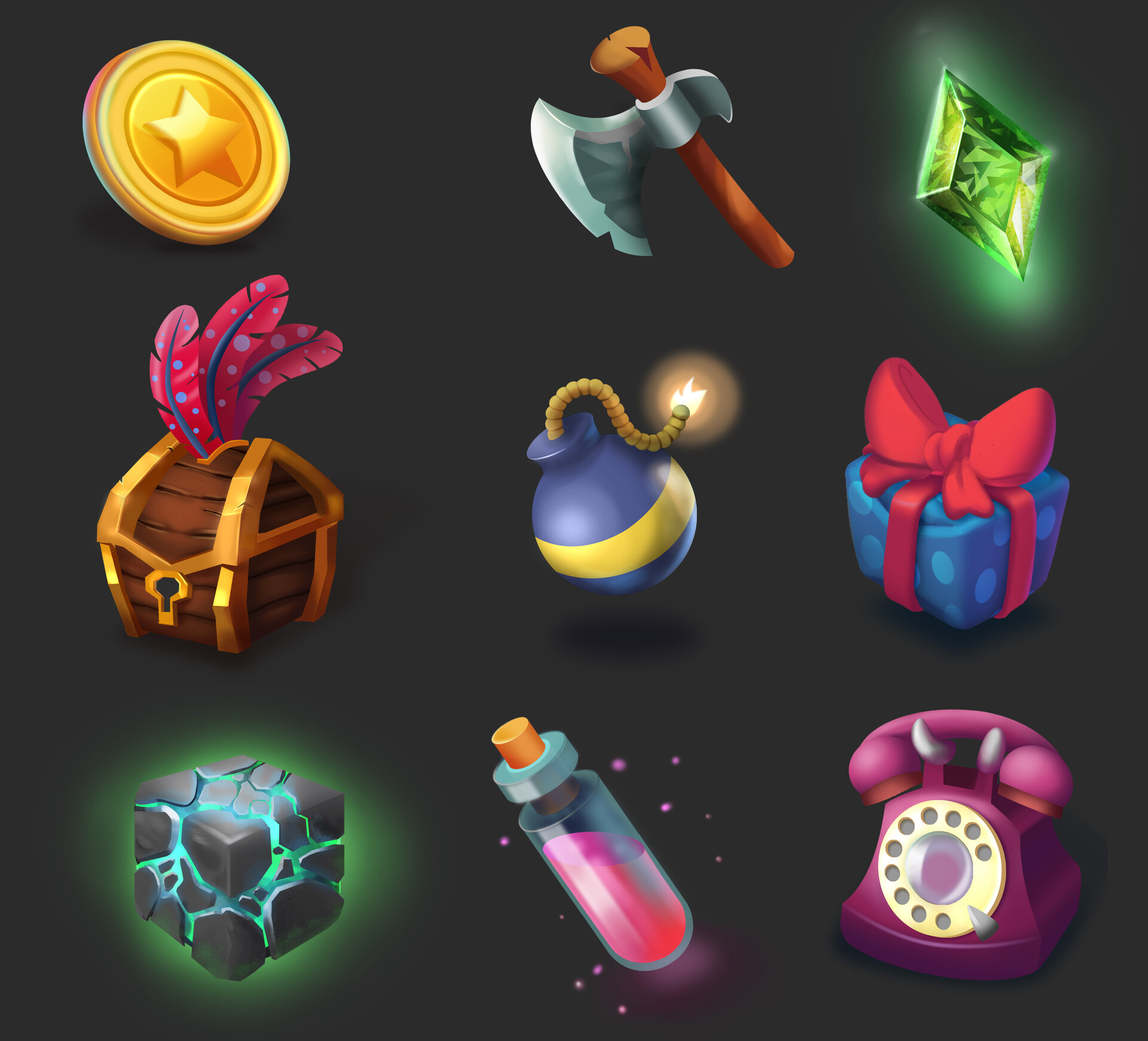 ArtStation - Magic props