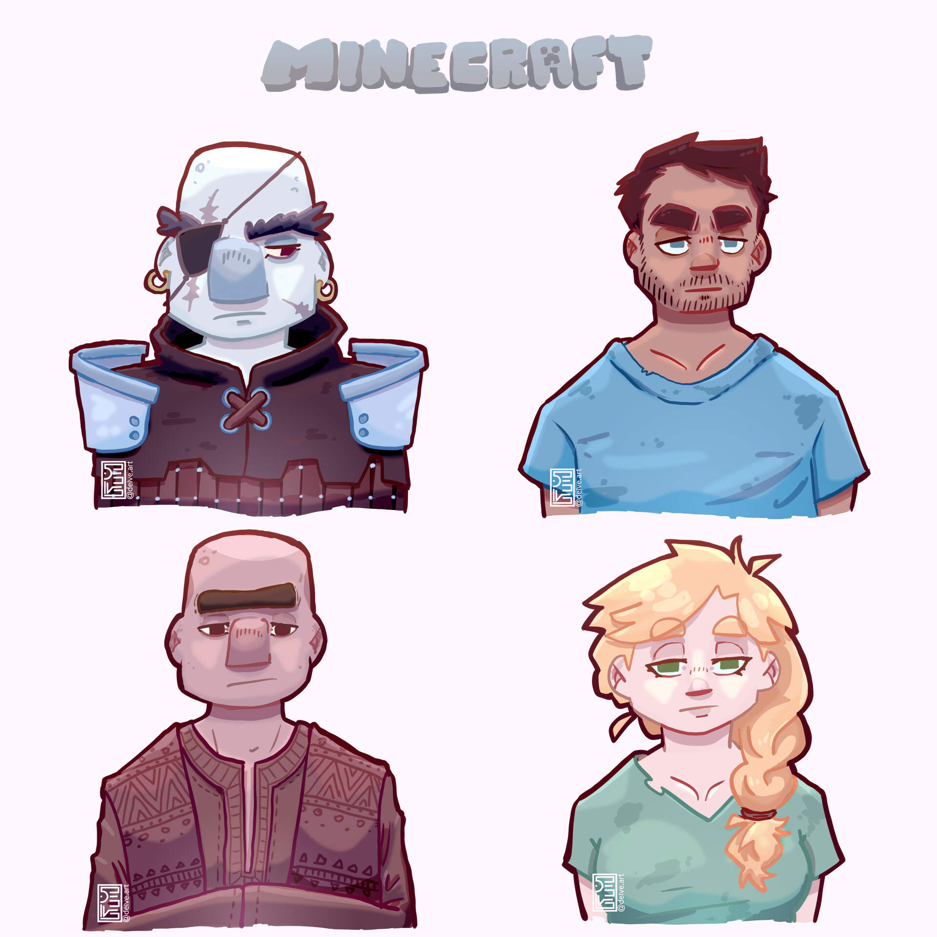 ArtStation - Minecraft Fanart