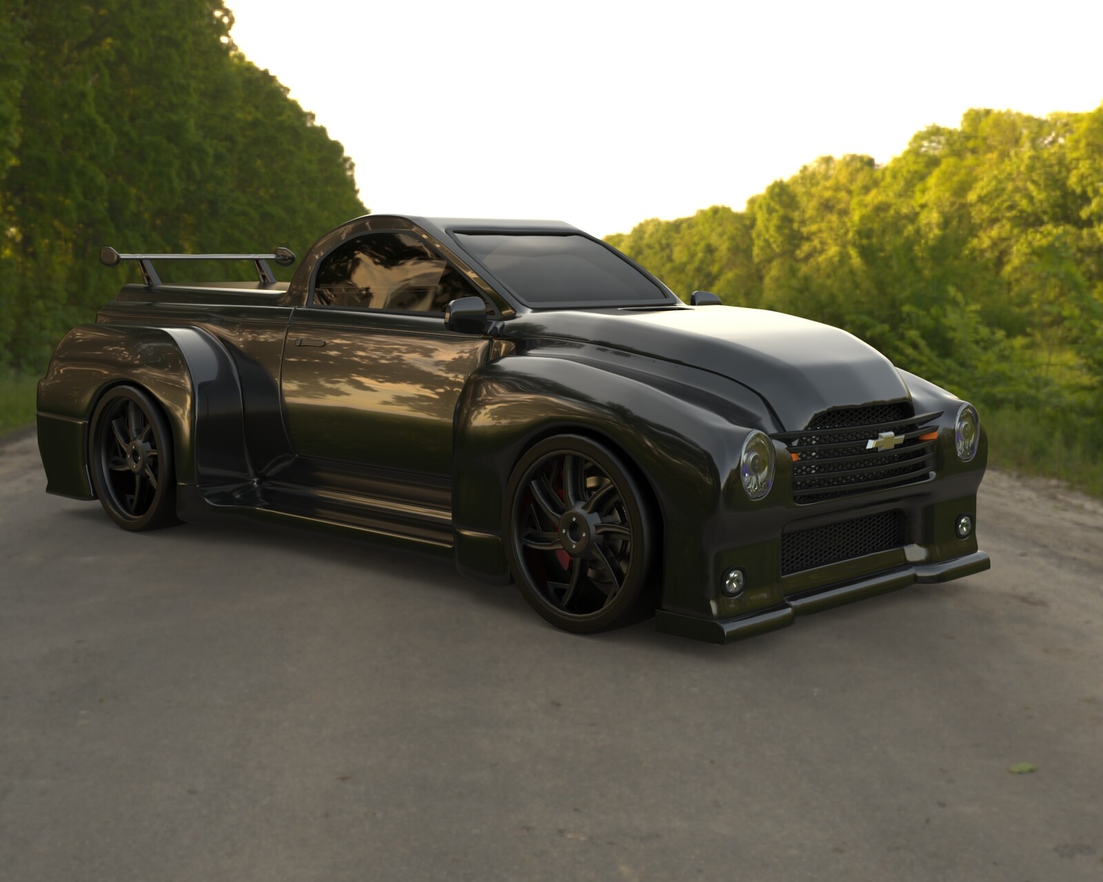 ArtStation - Chevrolet SSR